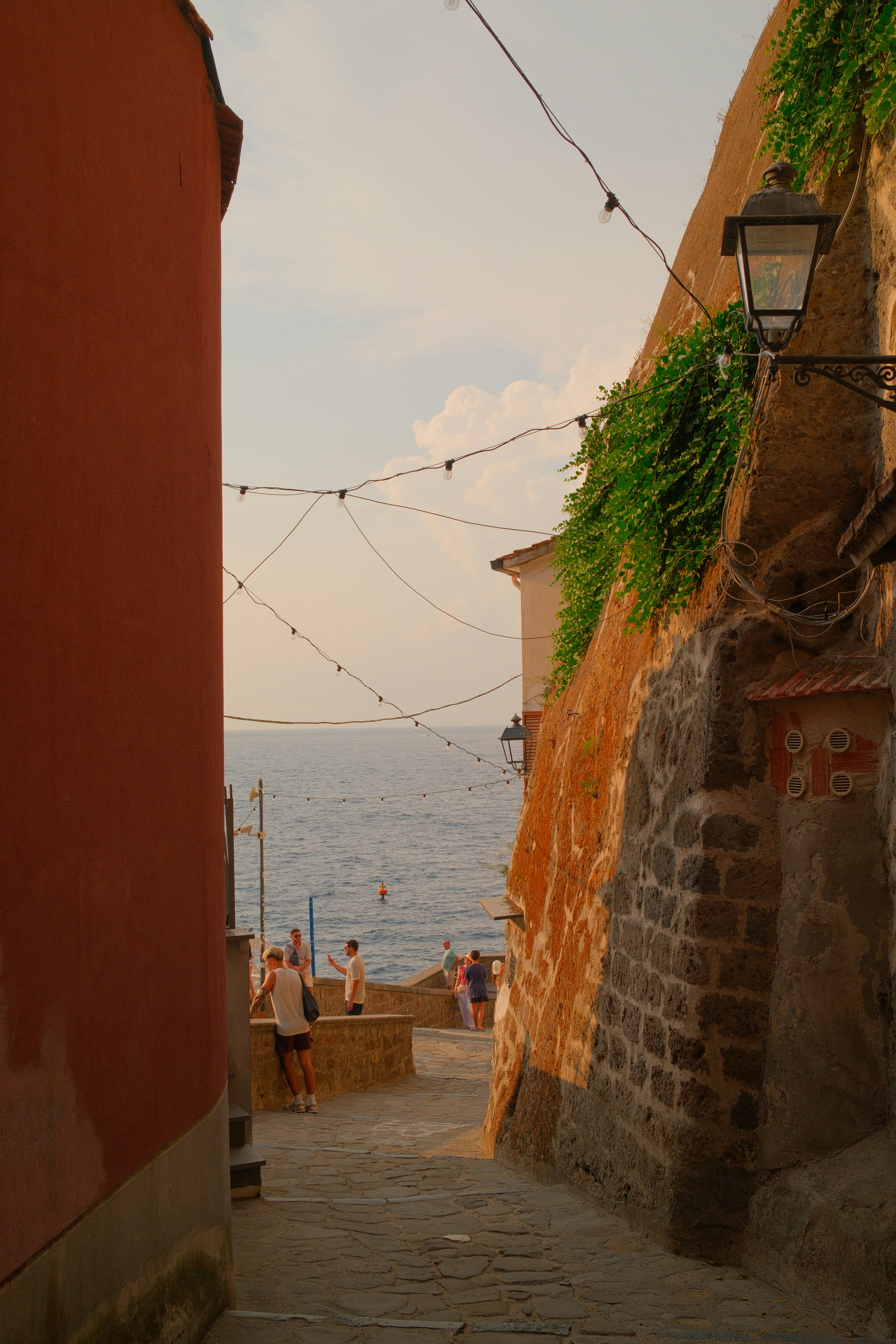 Sea Gateway: A Sunlit Alley to the Horizon