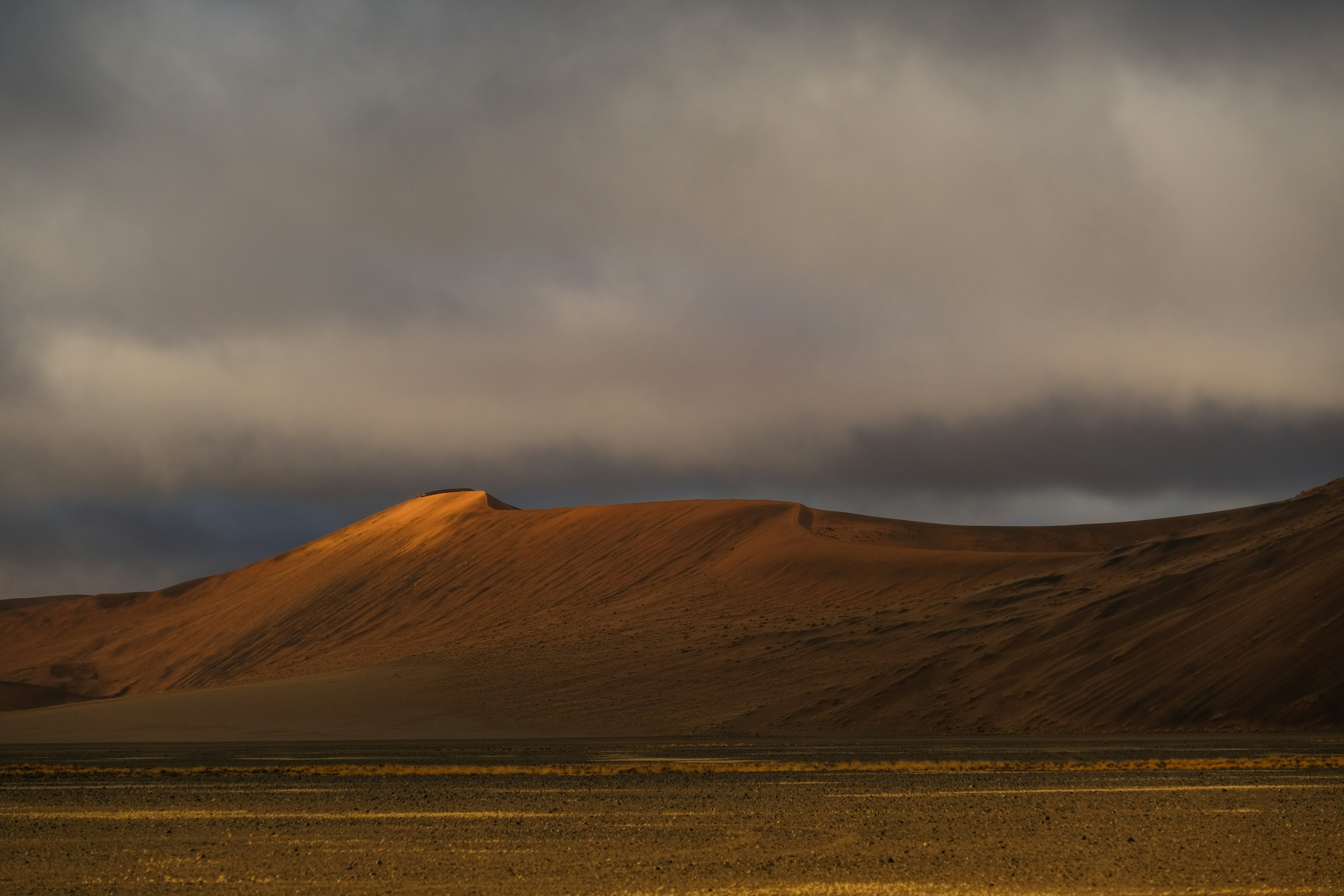 Golden Ridge at Dusk