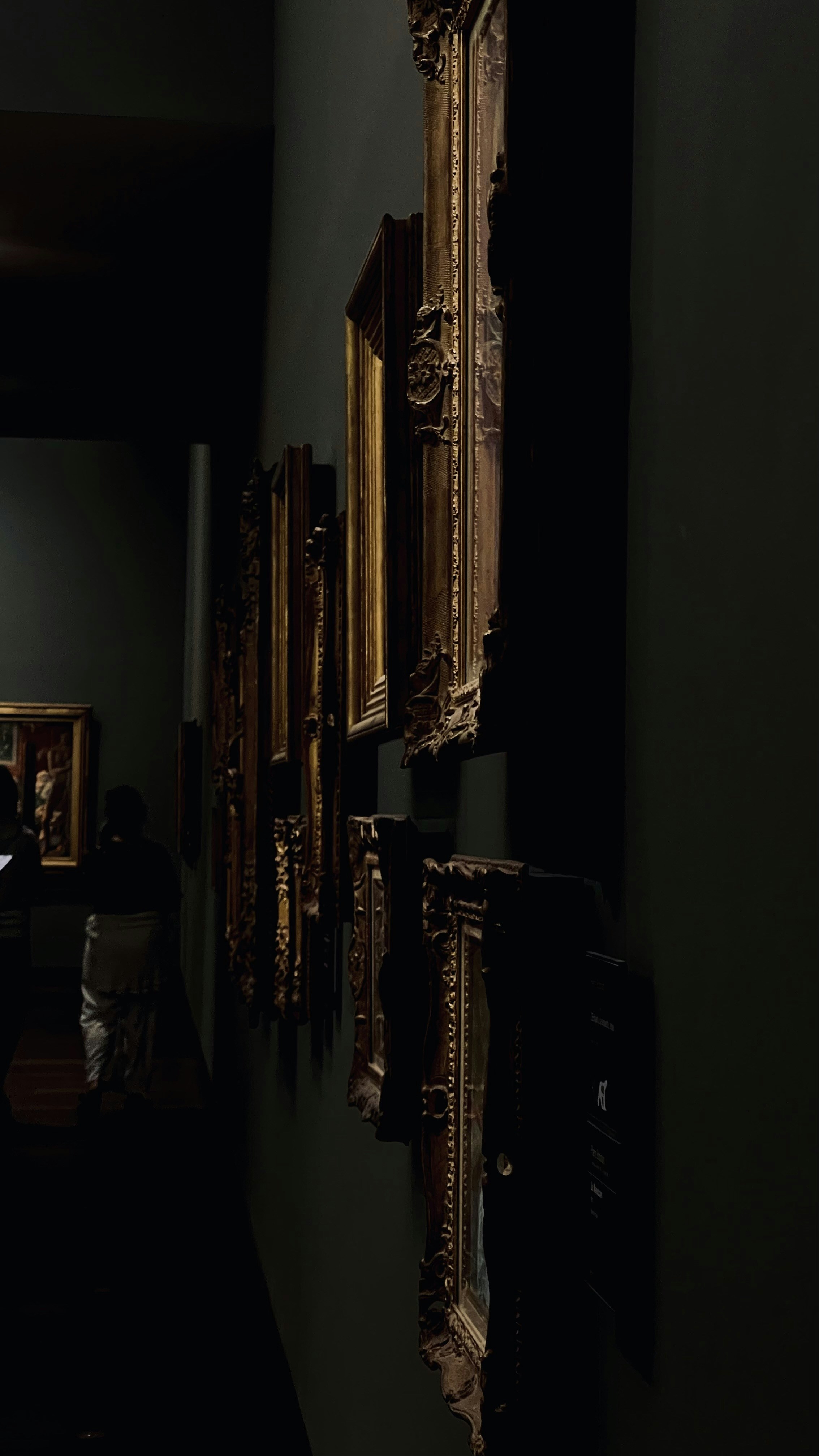 Frames on a Quiet Wall: Portrait Gallery in Twilight