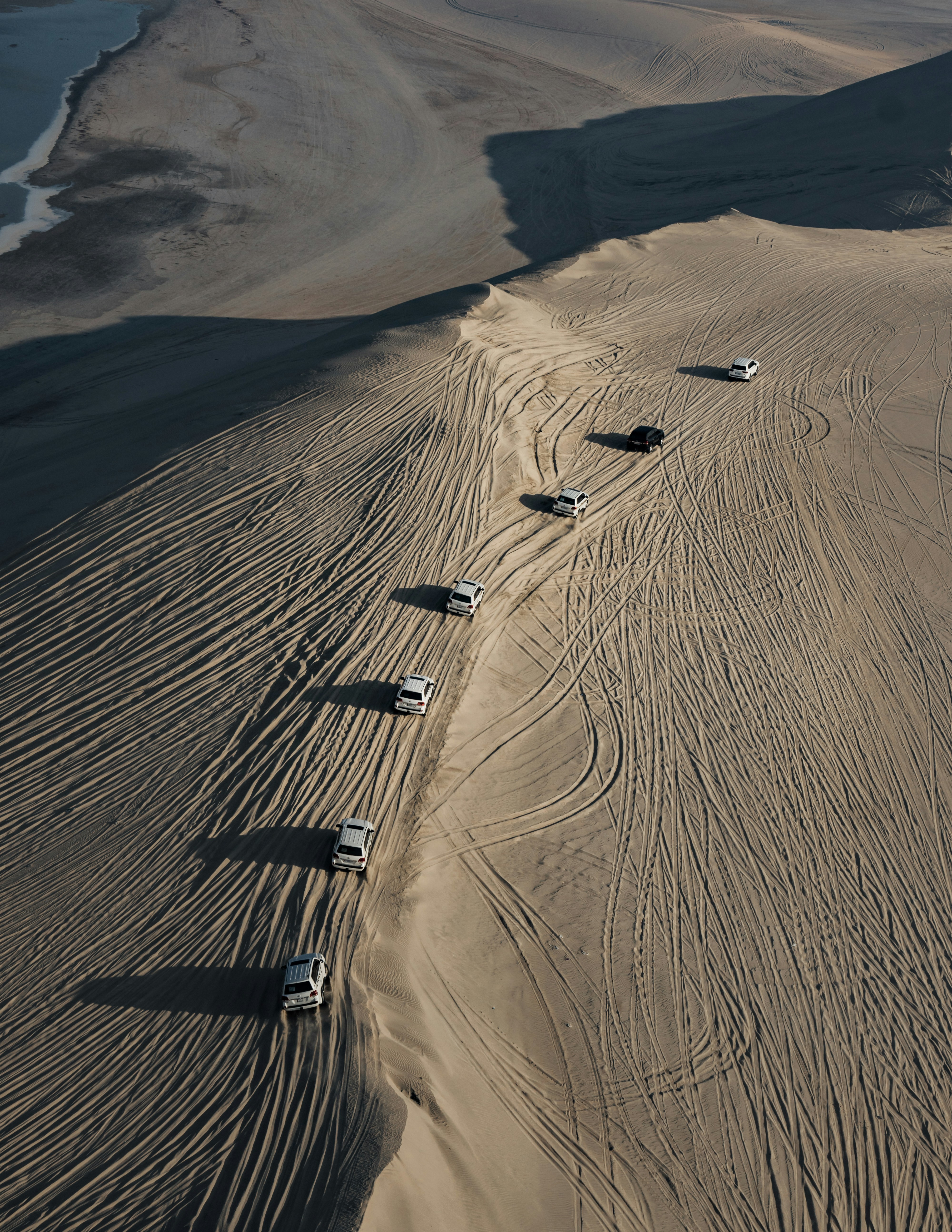 Caravan of Sand: A Needle-Threaded Descent Across Dunes