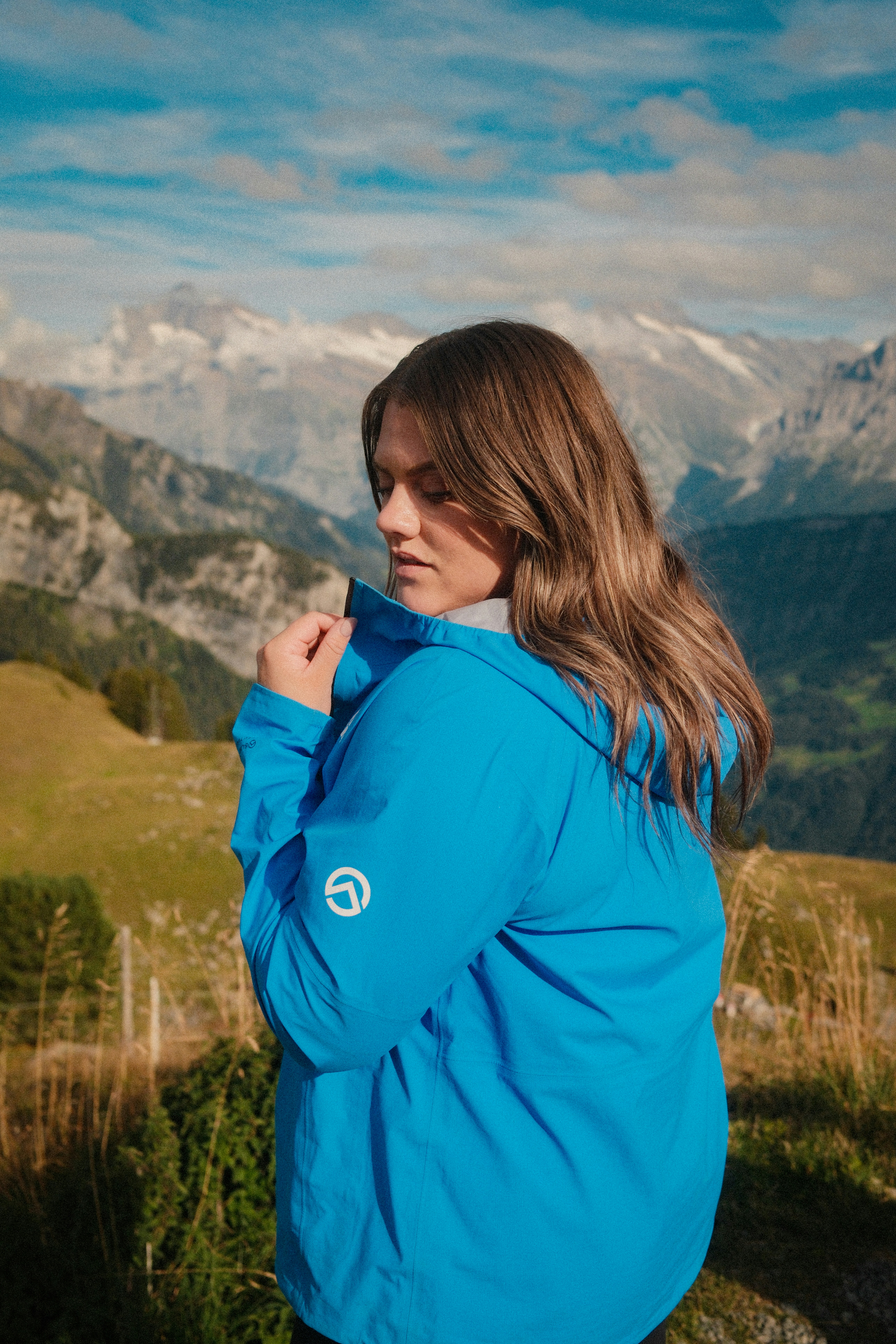 Blue Alpine Jumpsuit, Quiet Lookout