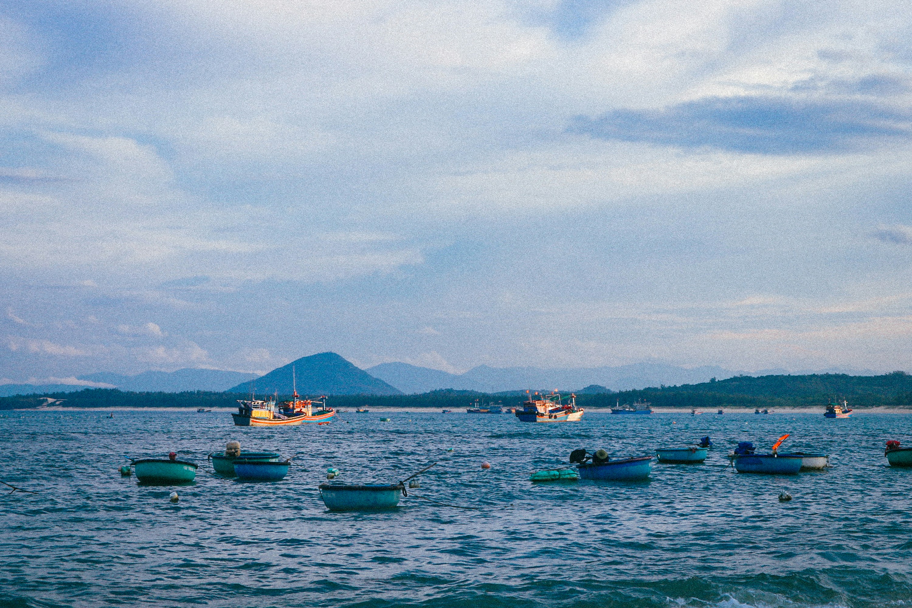 Calm Seas Above the Boat Parade
