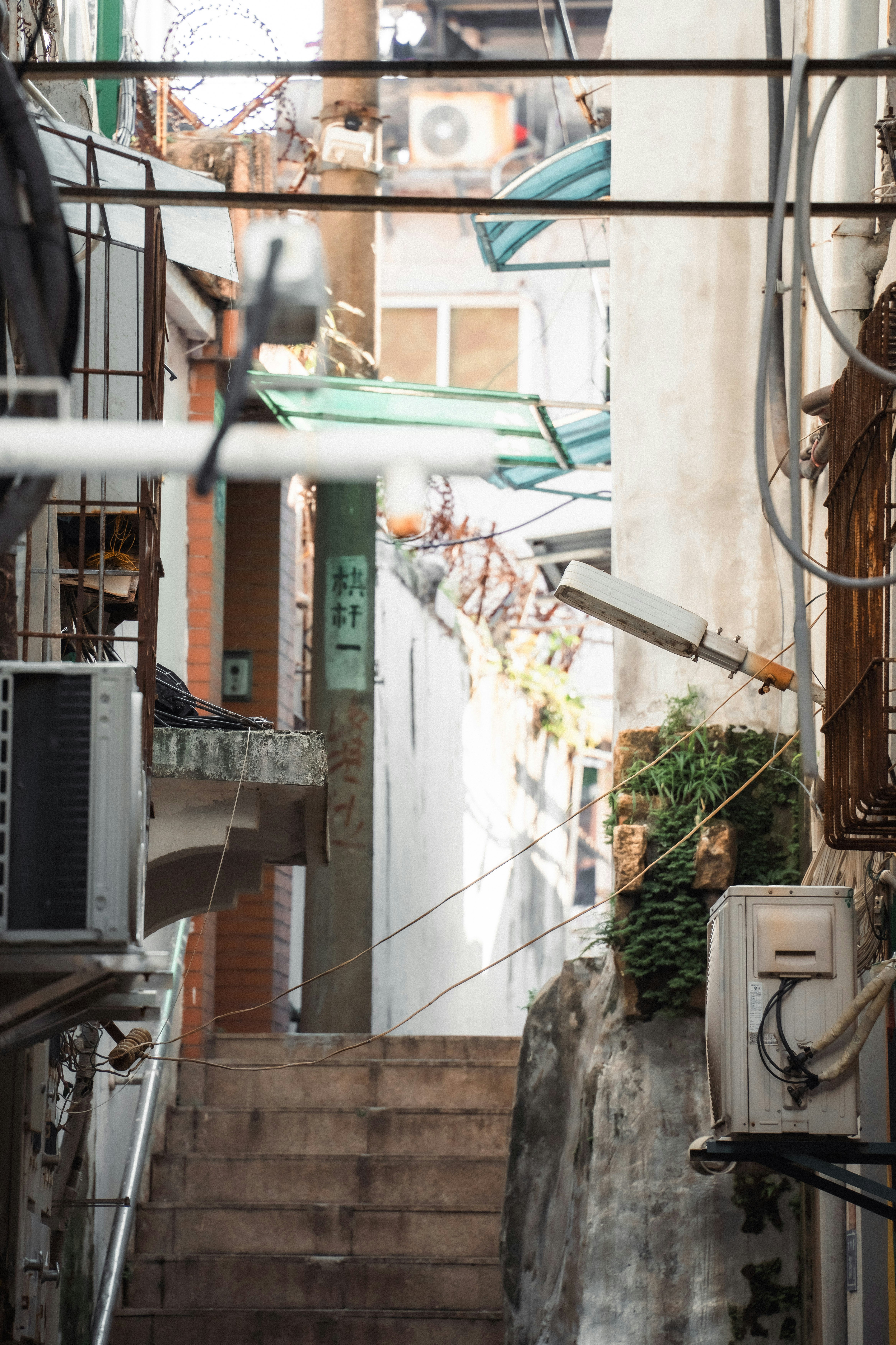 Urban Alleyway Ascent