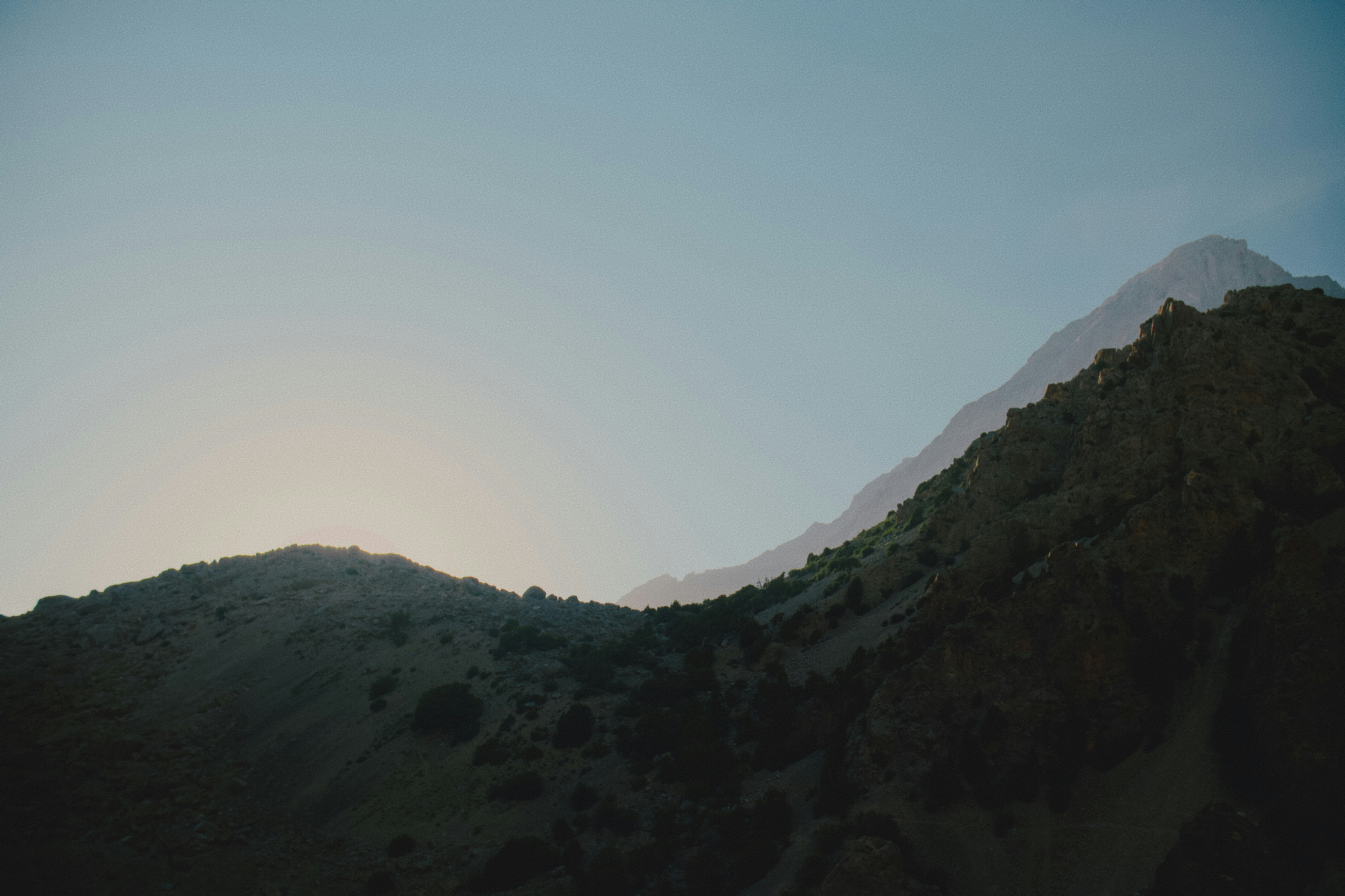 Dawn Quiet Above the Valley