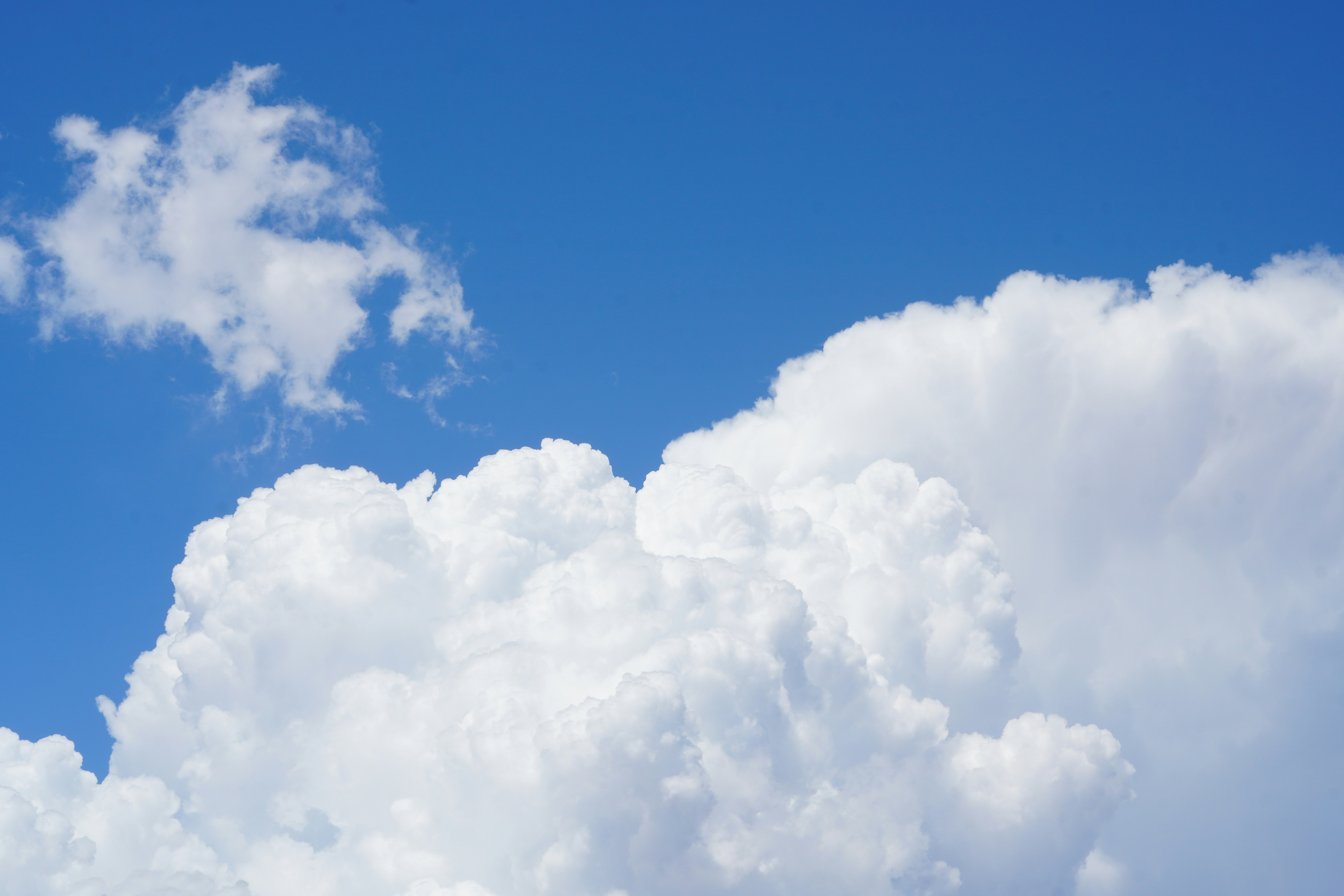 Cloudscape: A Field of Pillowy Silence Under a Blue Canopy