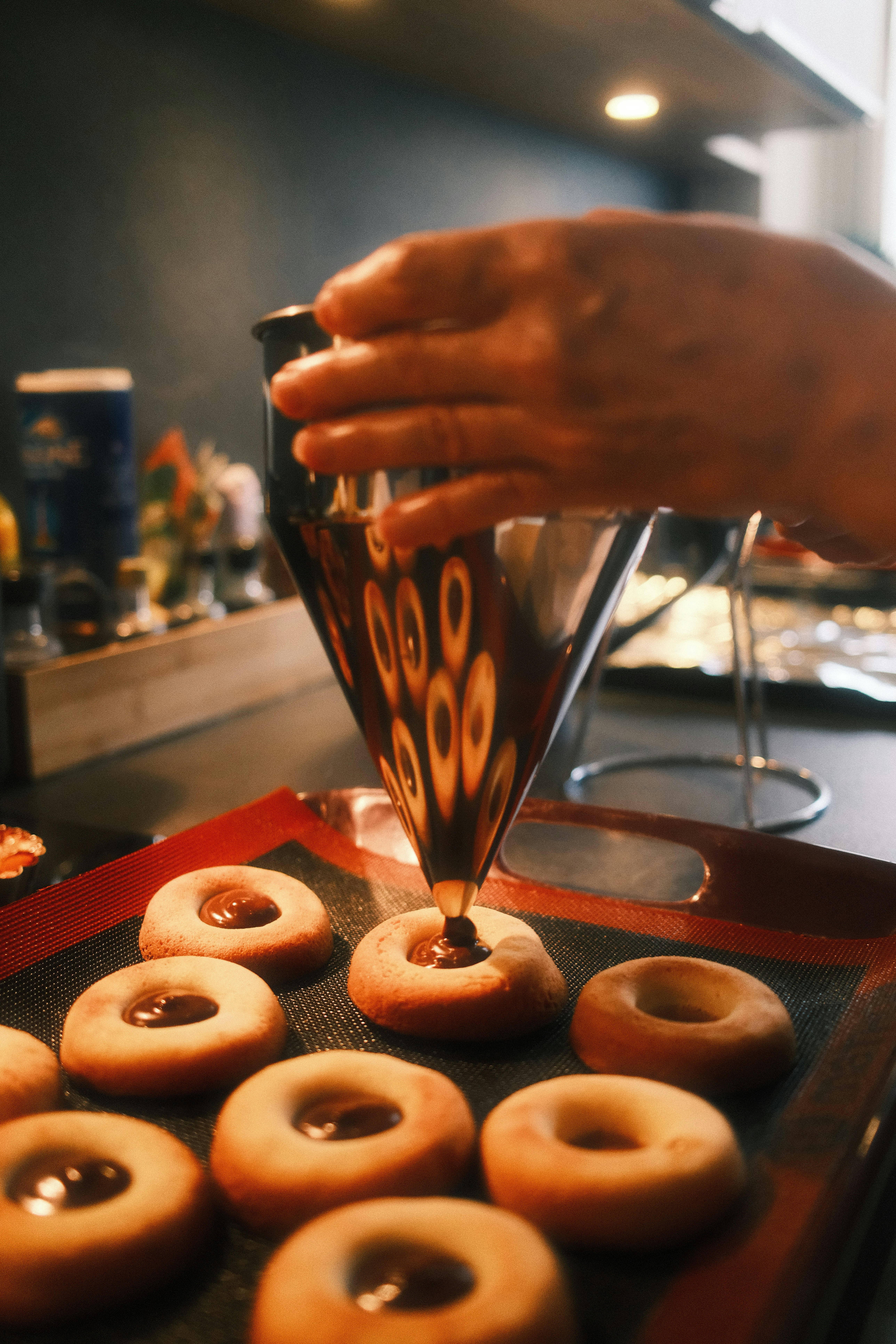 Concentrated Cocoa: Filling Donuts with Precision