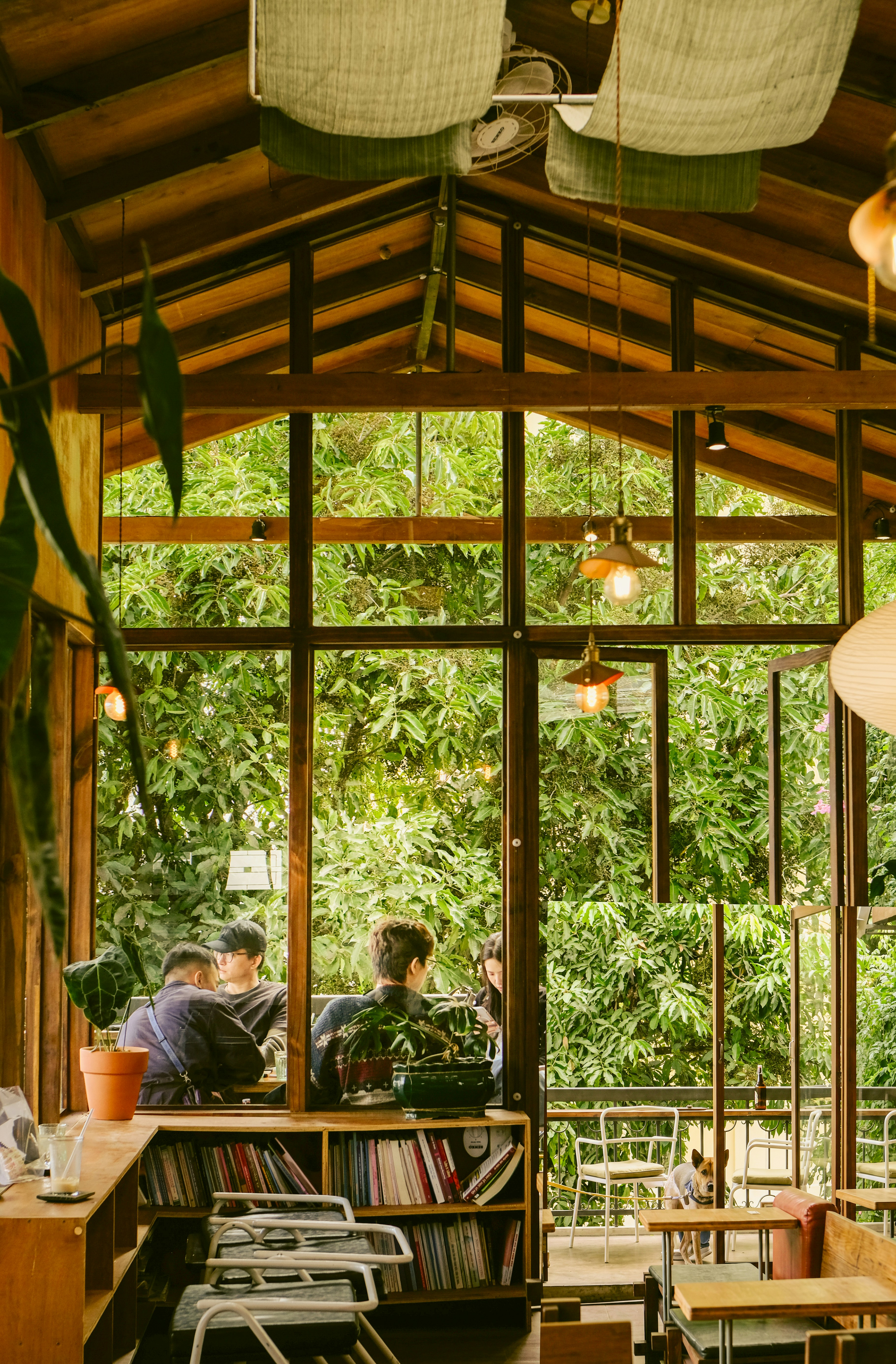 Sunlit Conservatory Café Hideaway