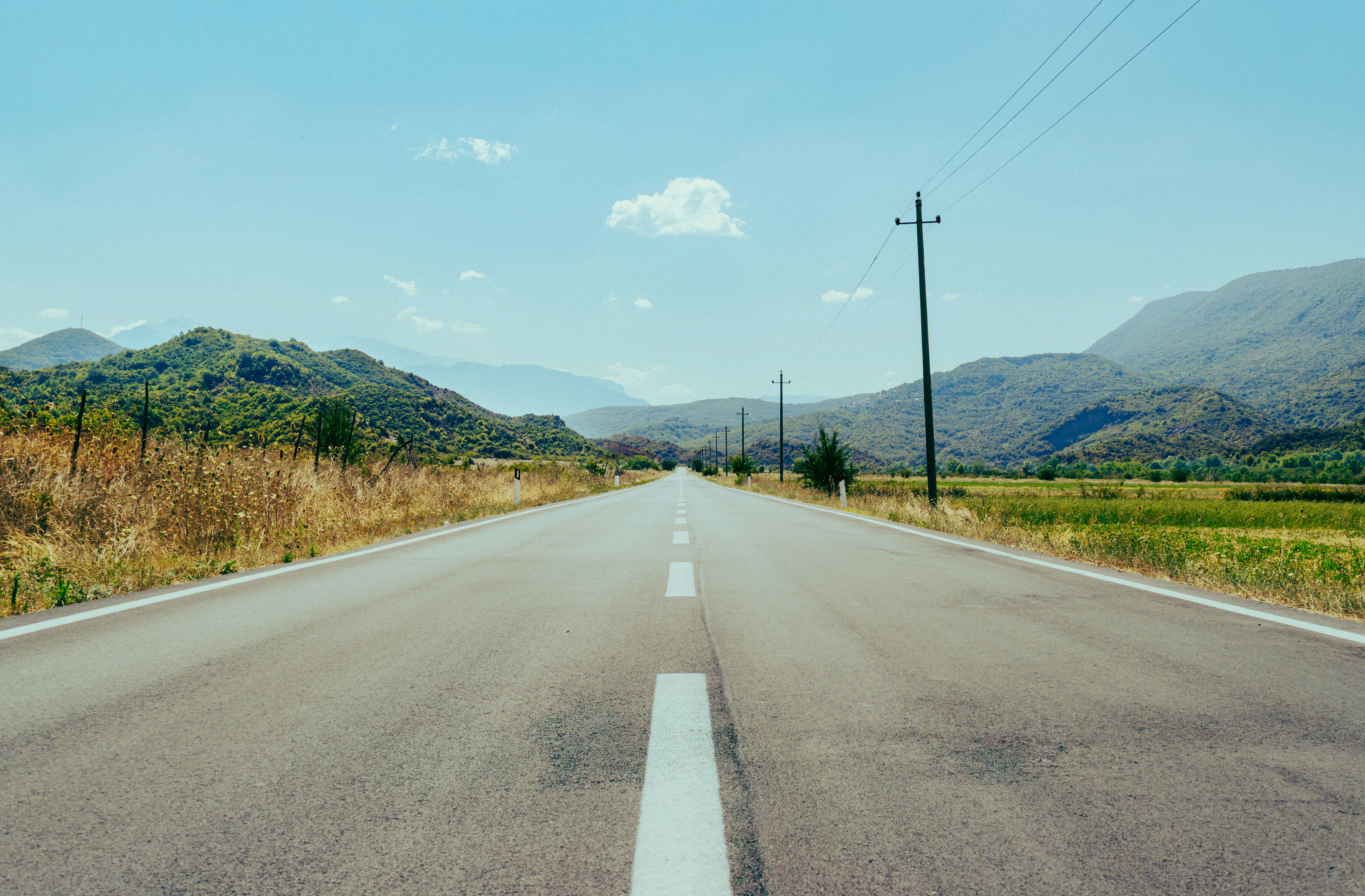 Endless Highway Toward the Distant Range