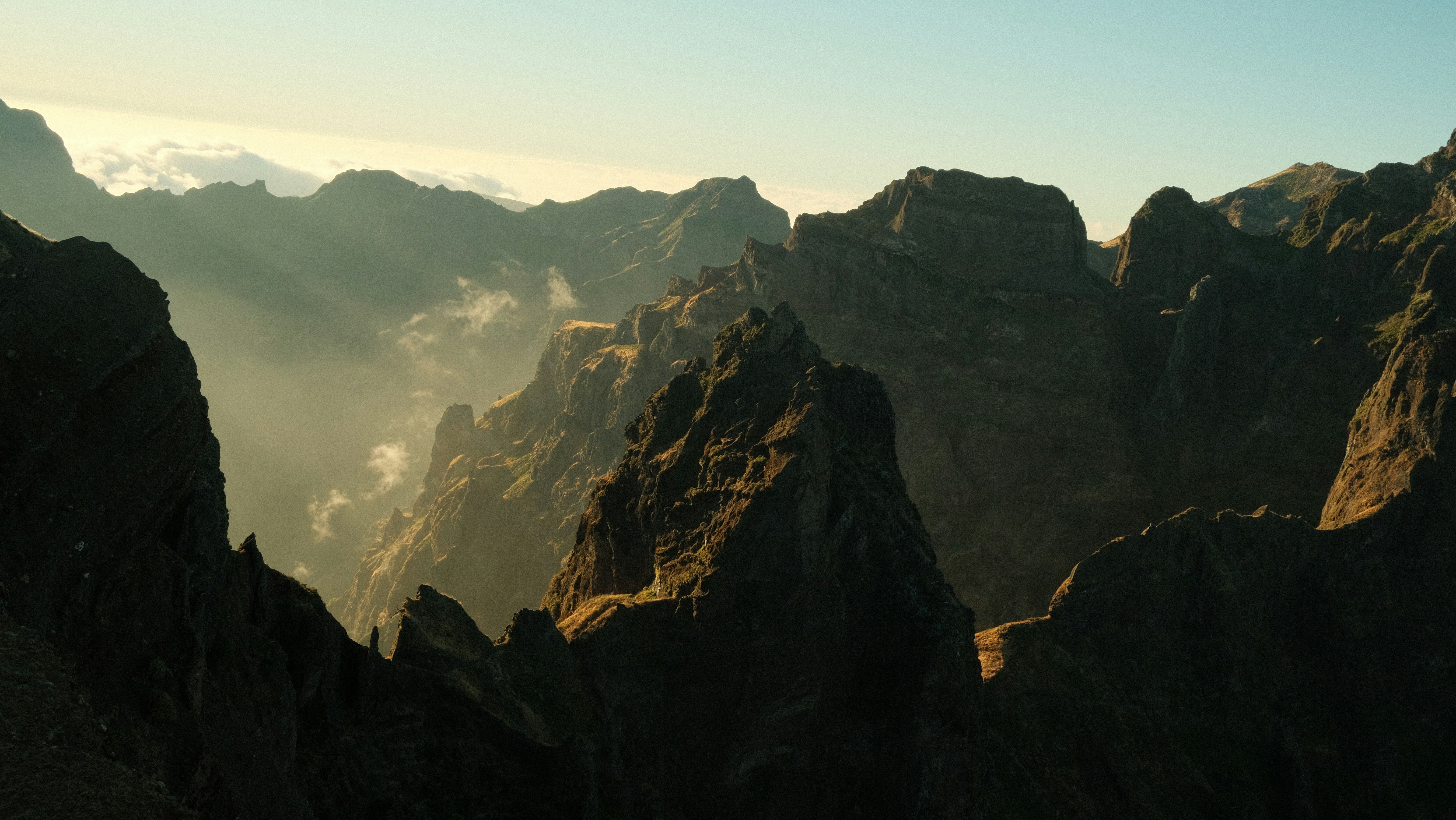 Dawn Over the Jagged Spine