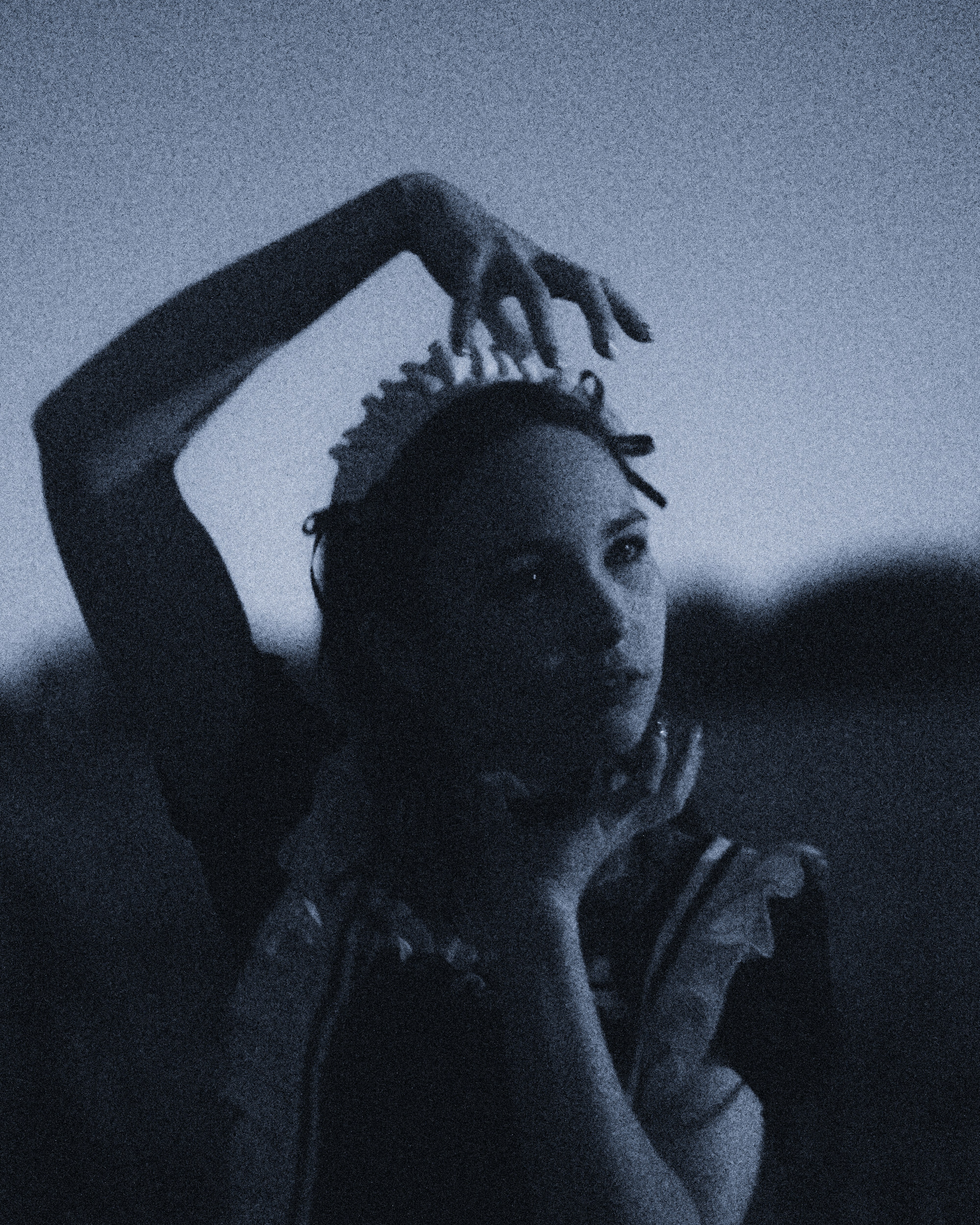 Moonlit Grace: A Portrait in Quiet Atmosphere