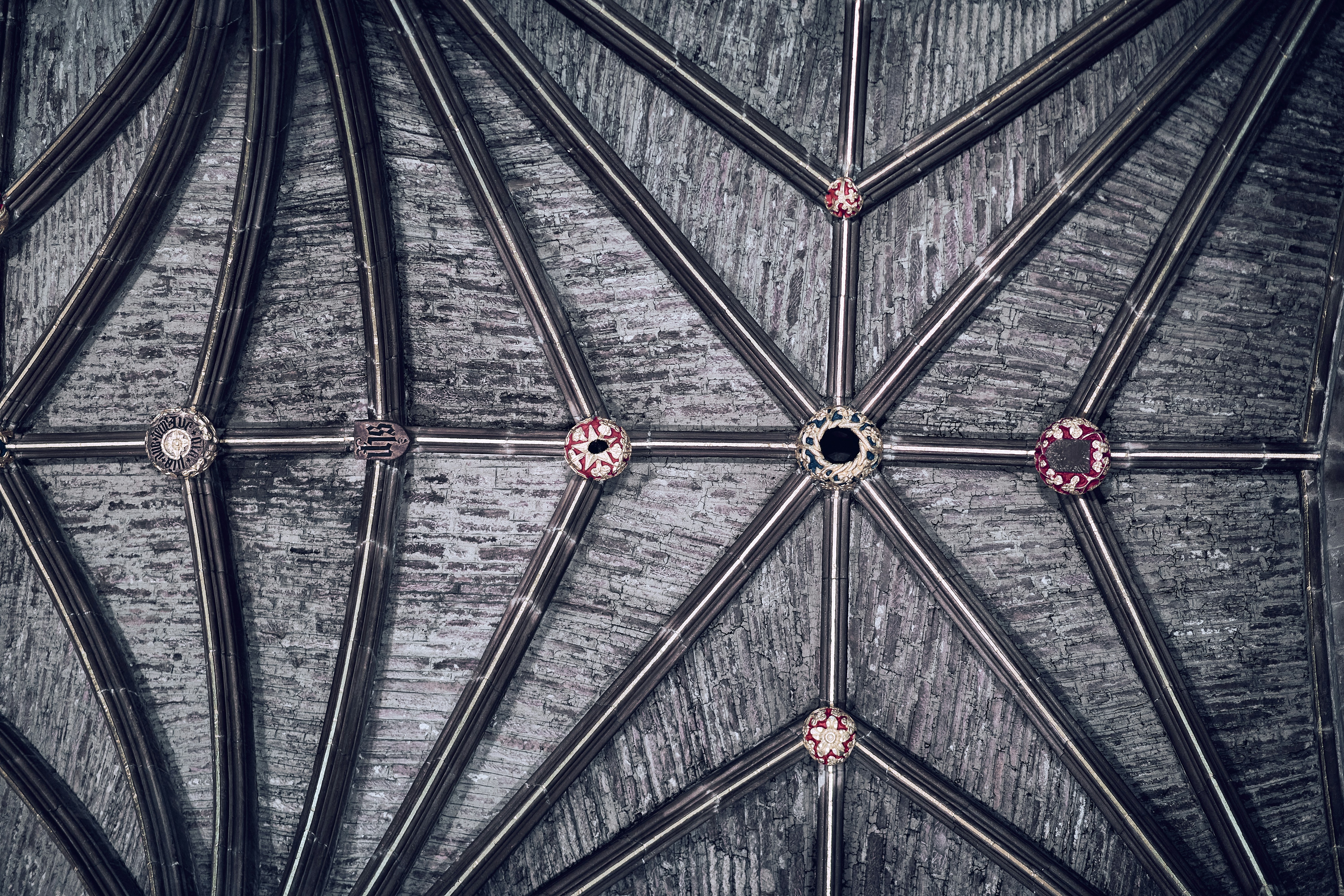 Symmetry of Steel: Interlocking Arches in a Geometric Tapestry