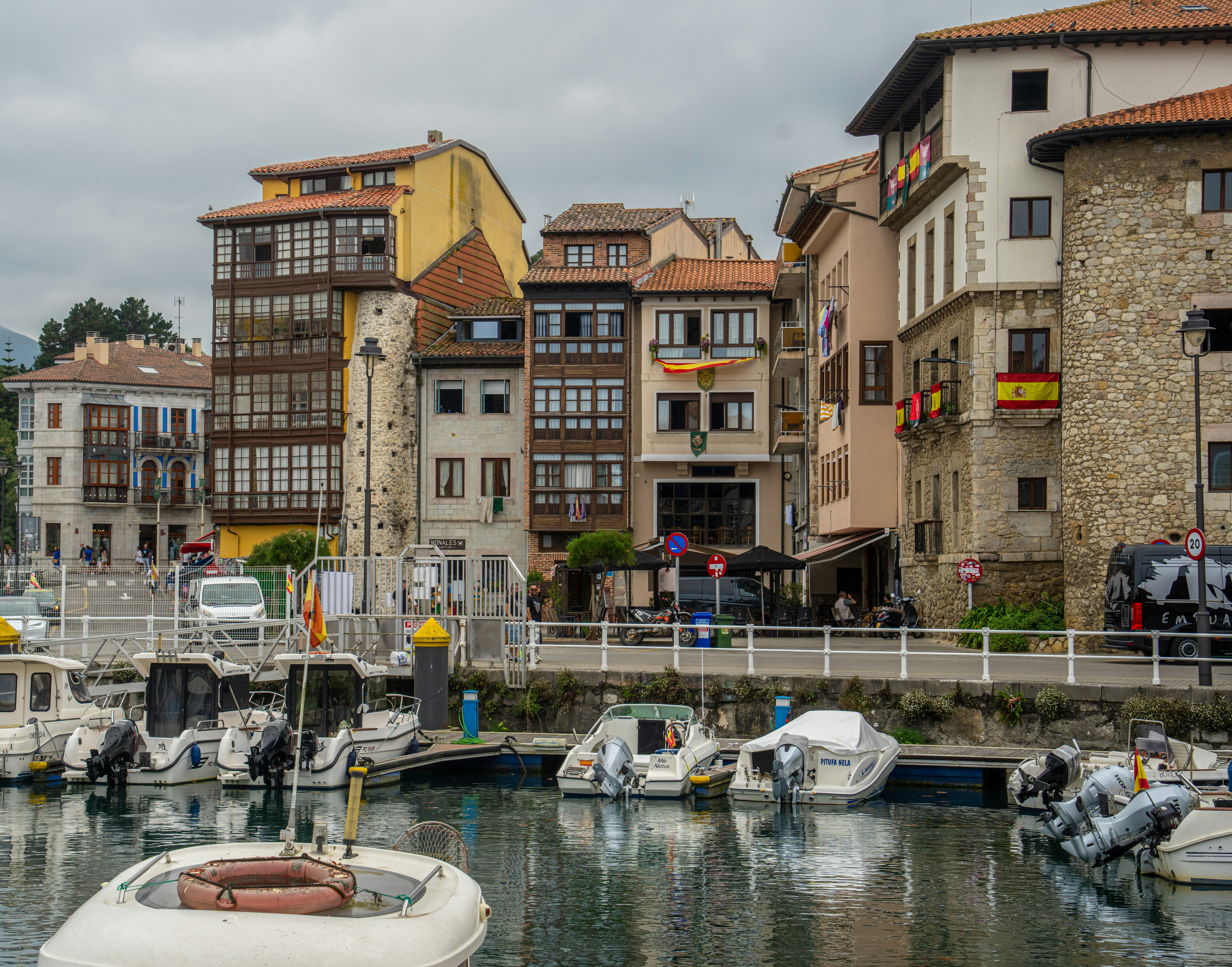 Harborfront in Basque-inspired Village