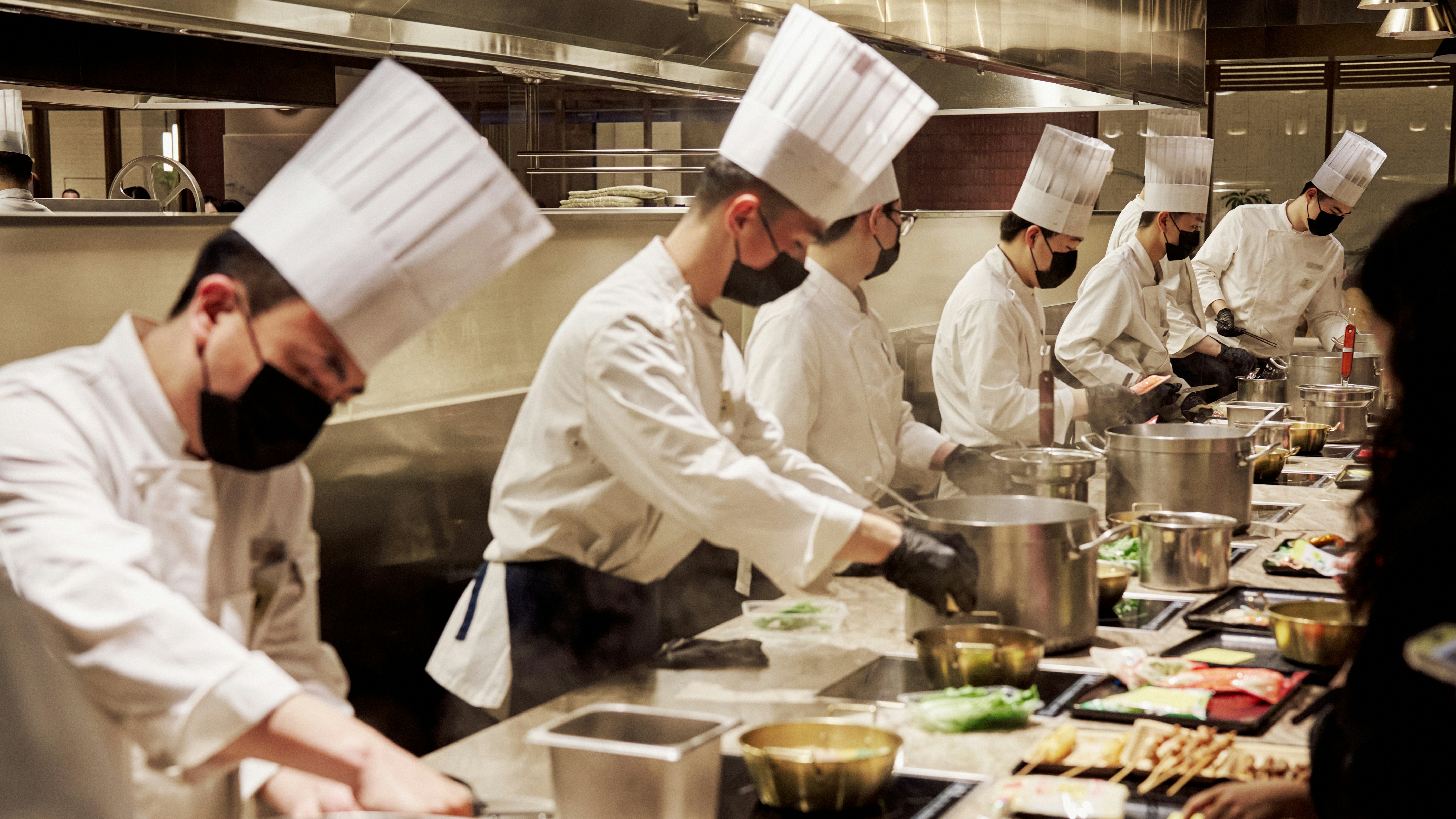 Line of Precision: Chefs in Steam and Steel