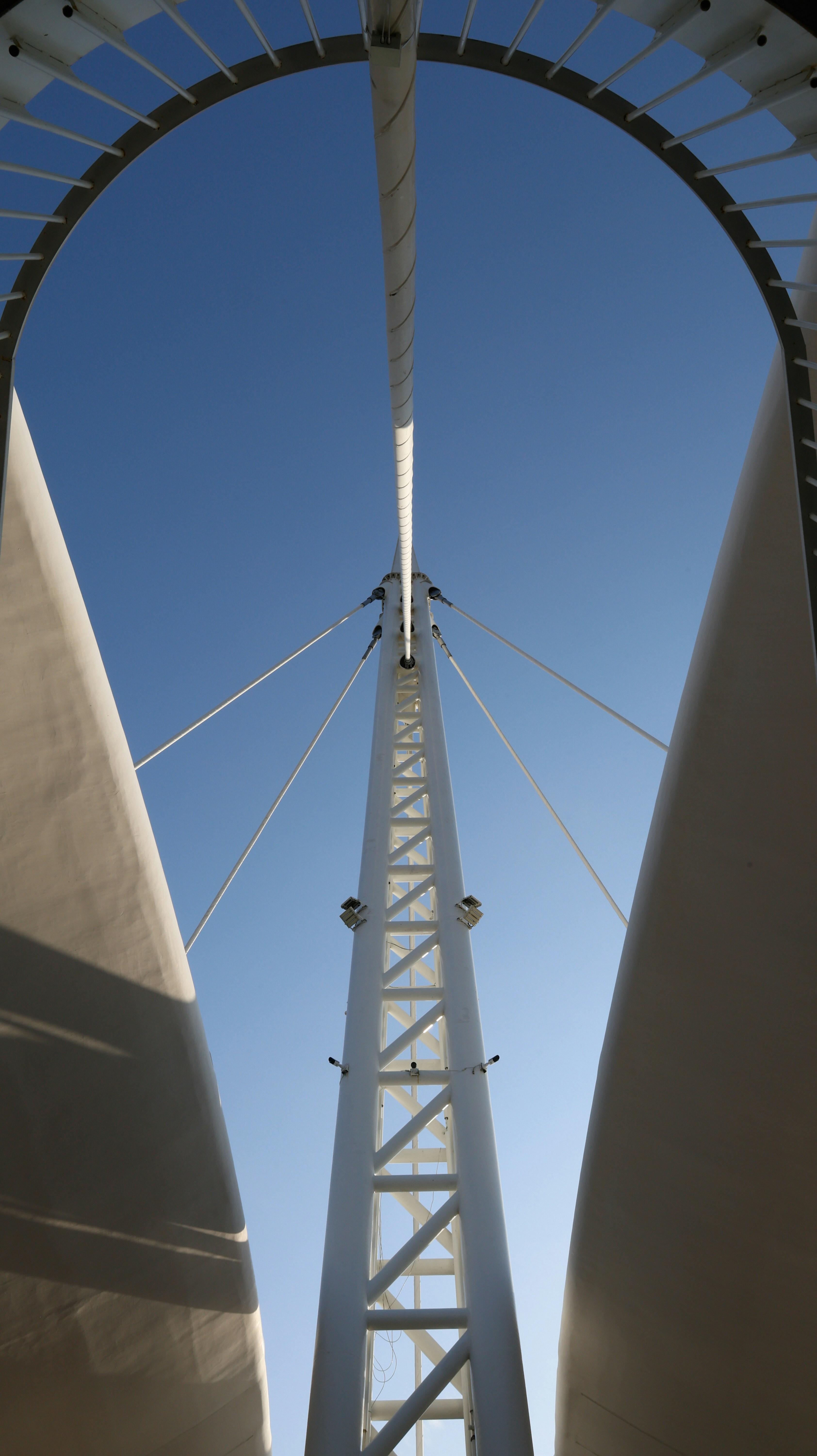 Skyward Span: A Structural Convergence Through the Arch
