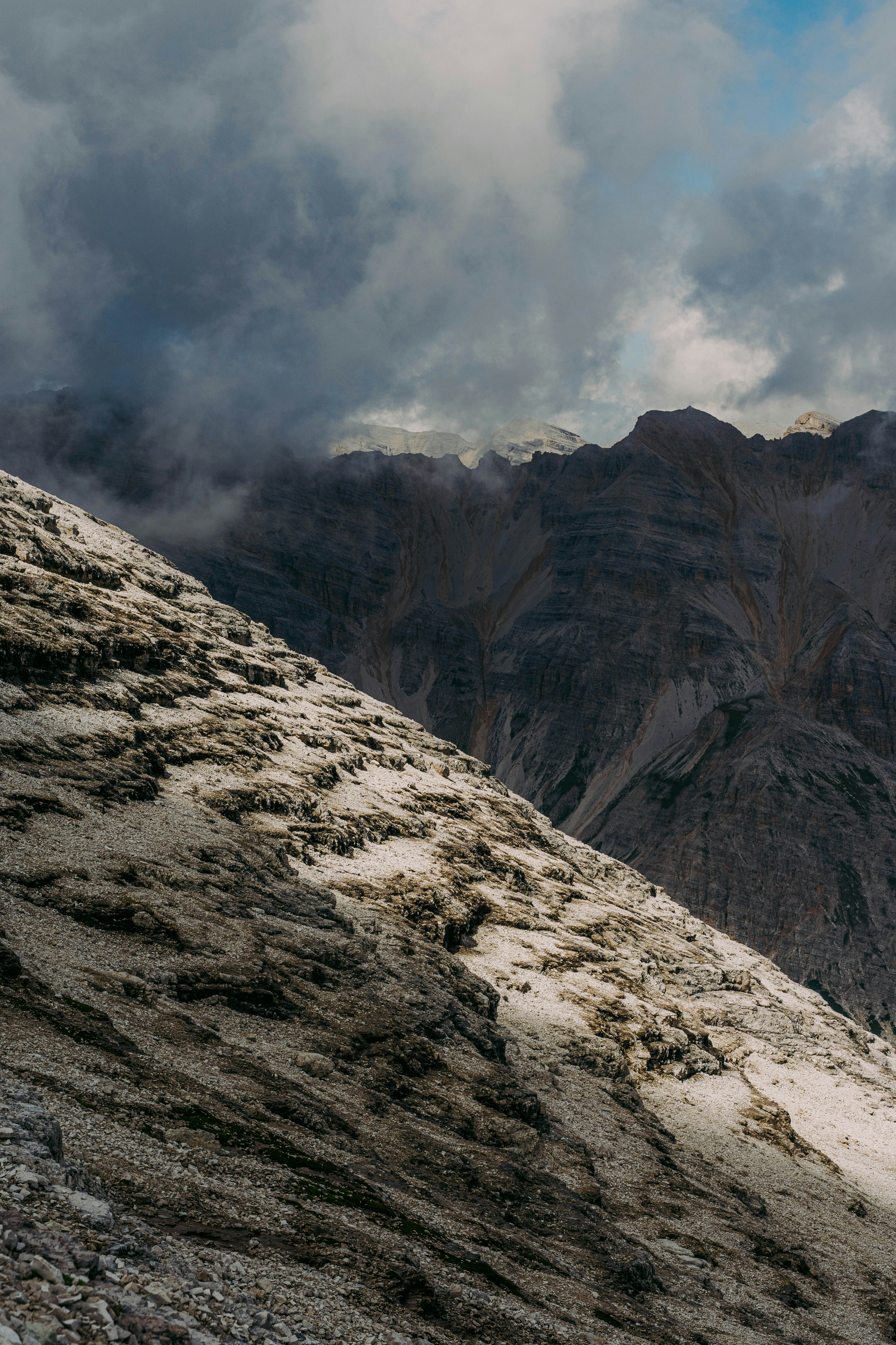 Ridge Line Dawn: Morning Light Casting Shadows Across Jagged Peaks