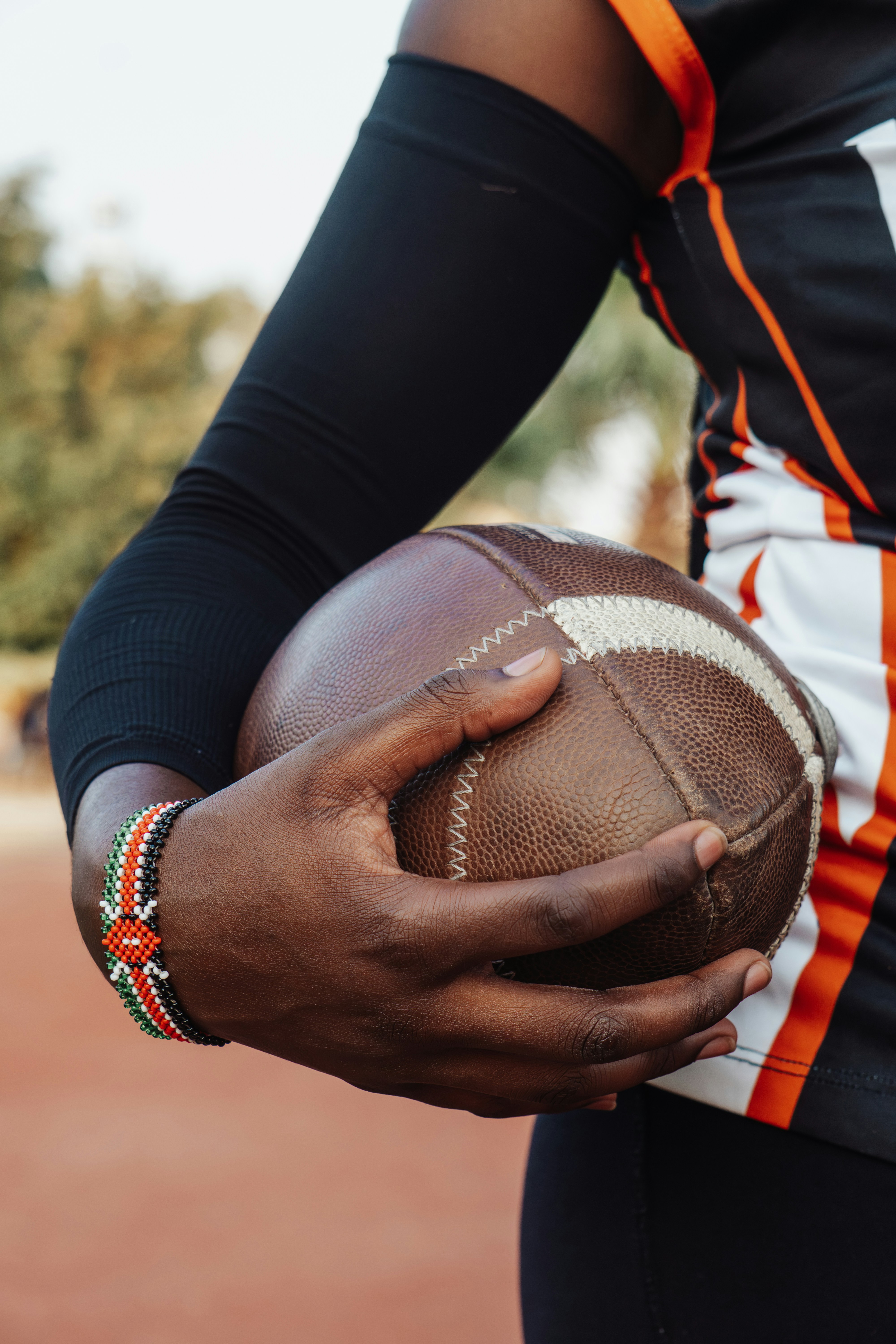 Grip and Grit: A Rugby Player’s Focus on the Ball