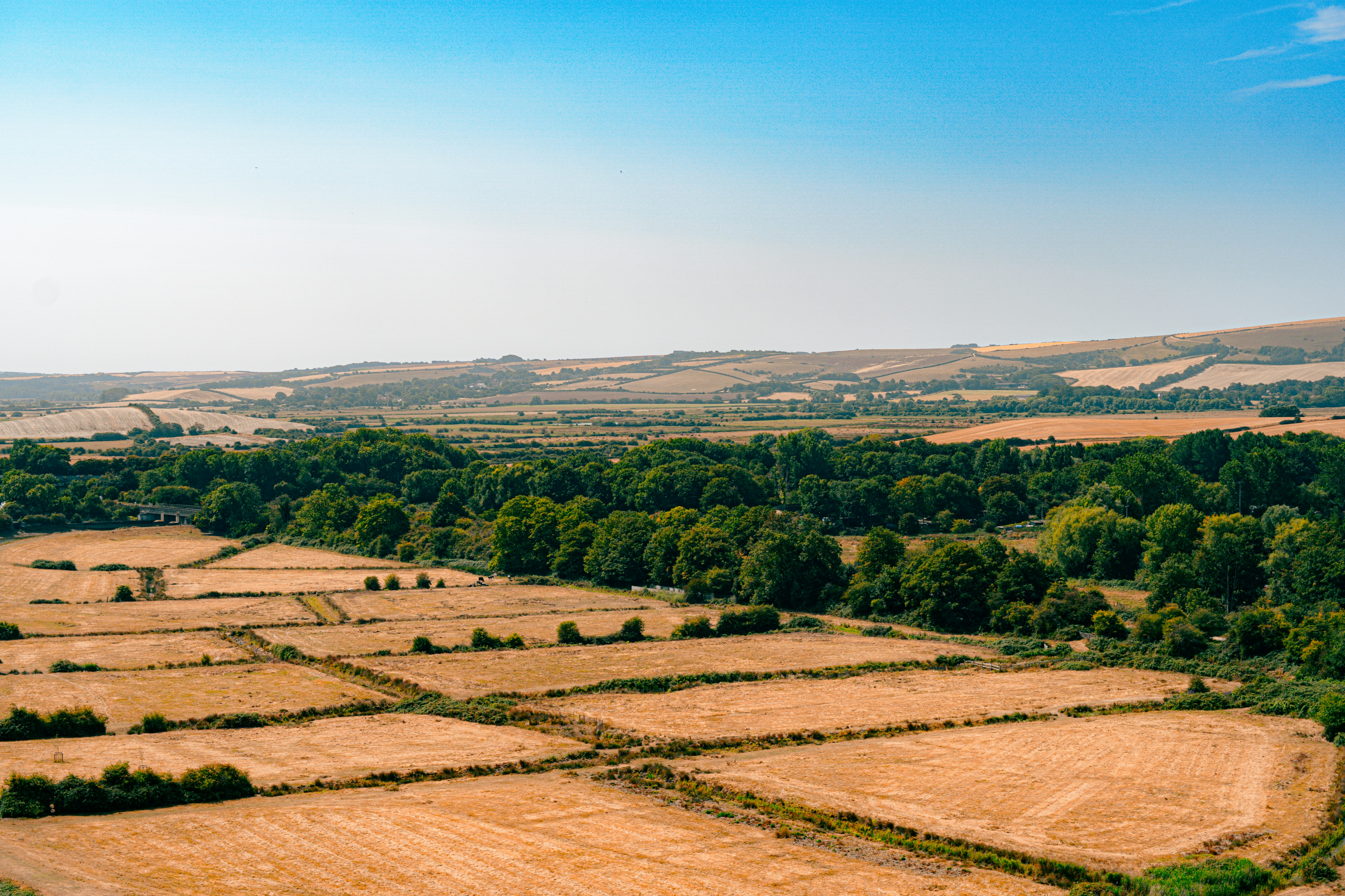 Horizon Lines and Farmland: A Quiet Patchwork Across the Dales