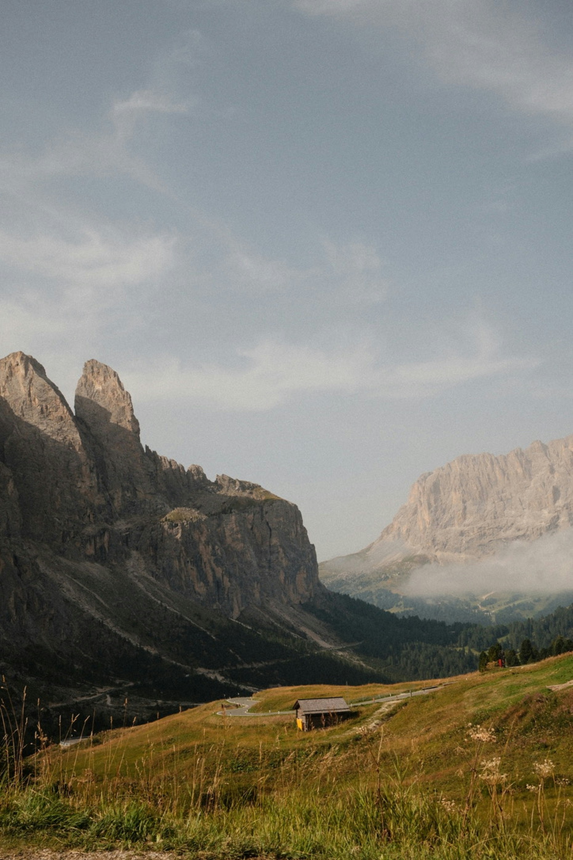 Dolomite Quiet: A Mountain Cabin Beneath Towering Peaks