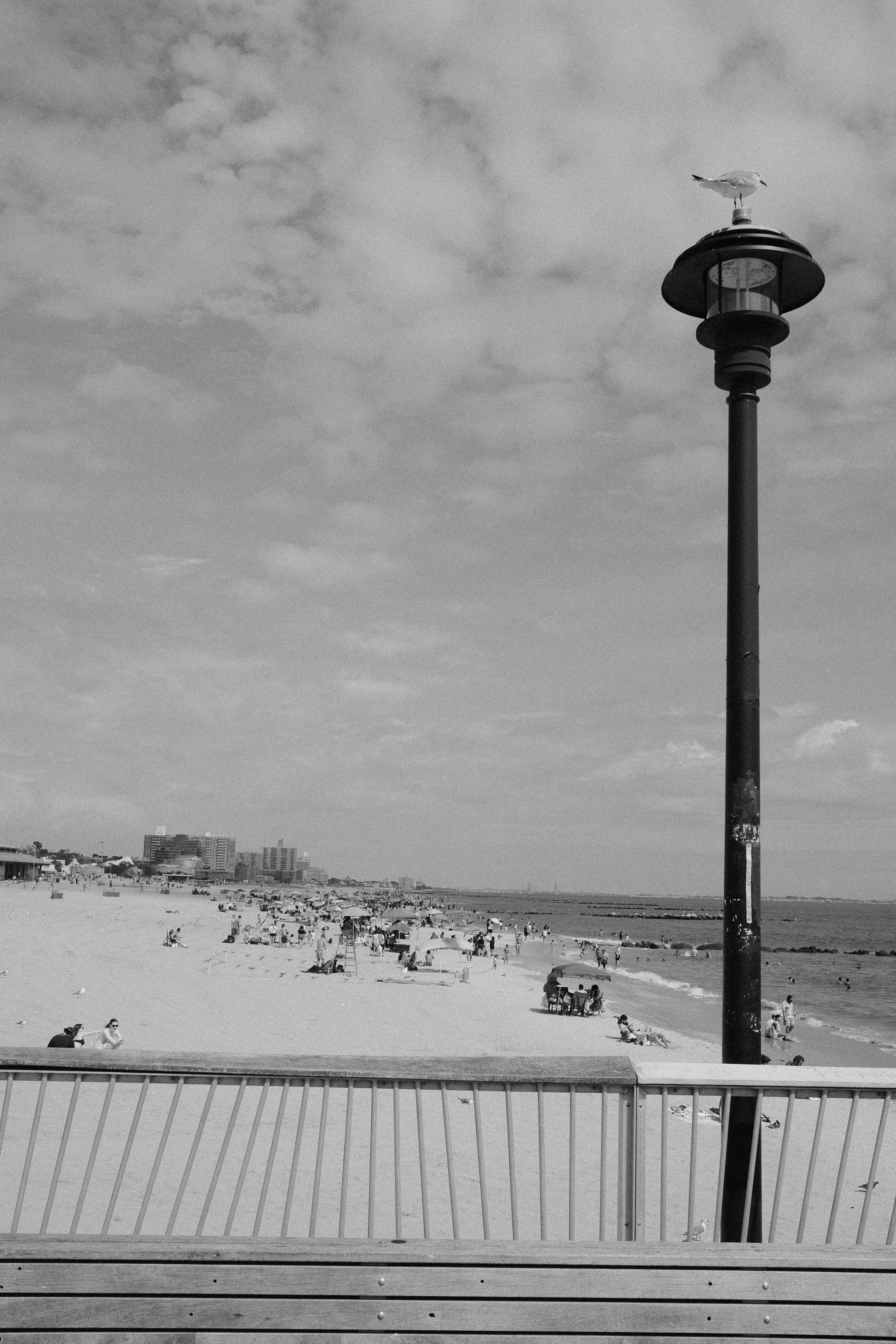 Pole Sentinel Over the Quiet Shore