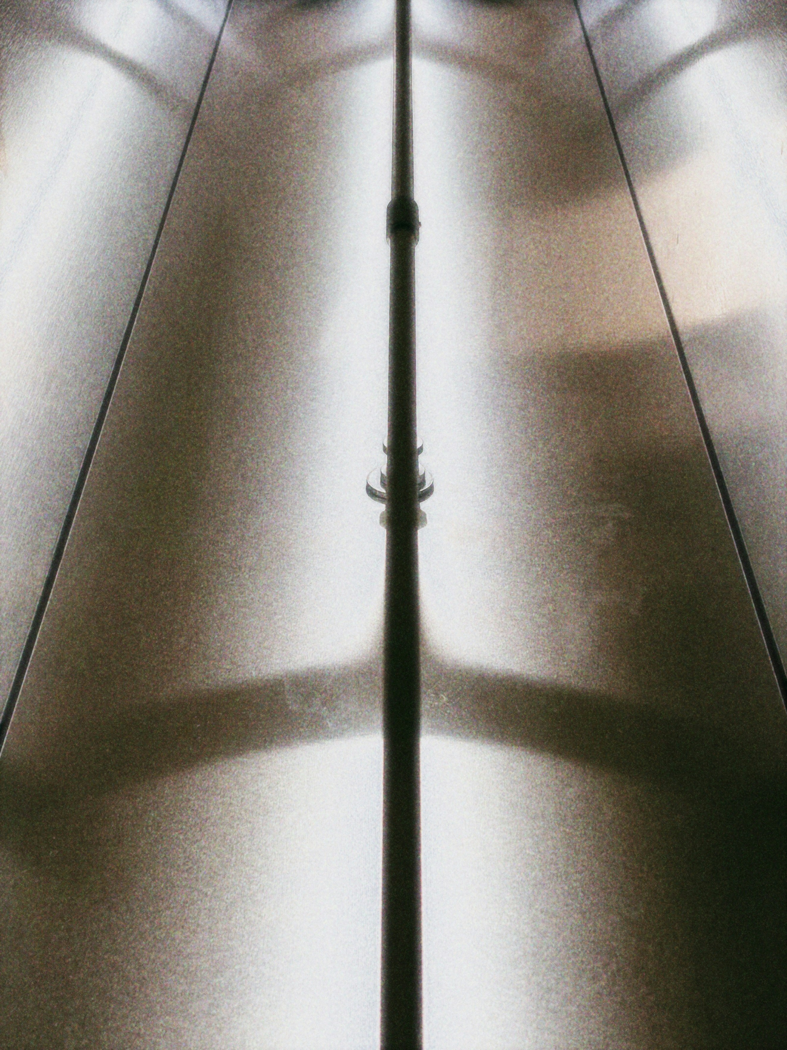 Symmetry in Steel: A Central Ridge Down the Pavilion