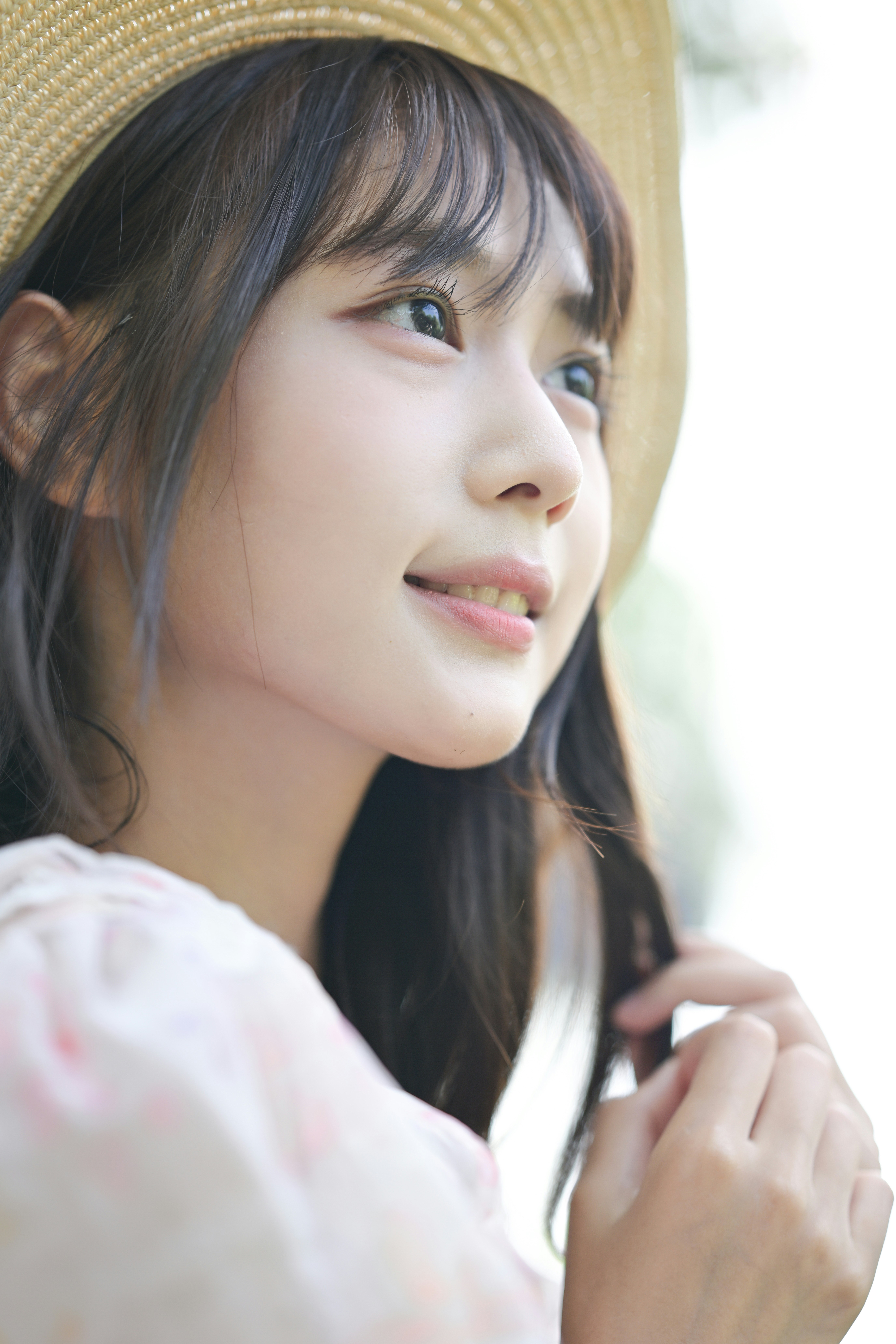 Sunlit Whisper: A Portrait in Gentle Light