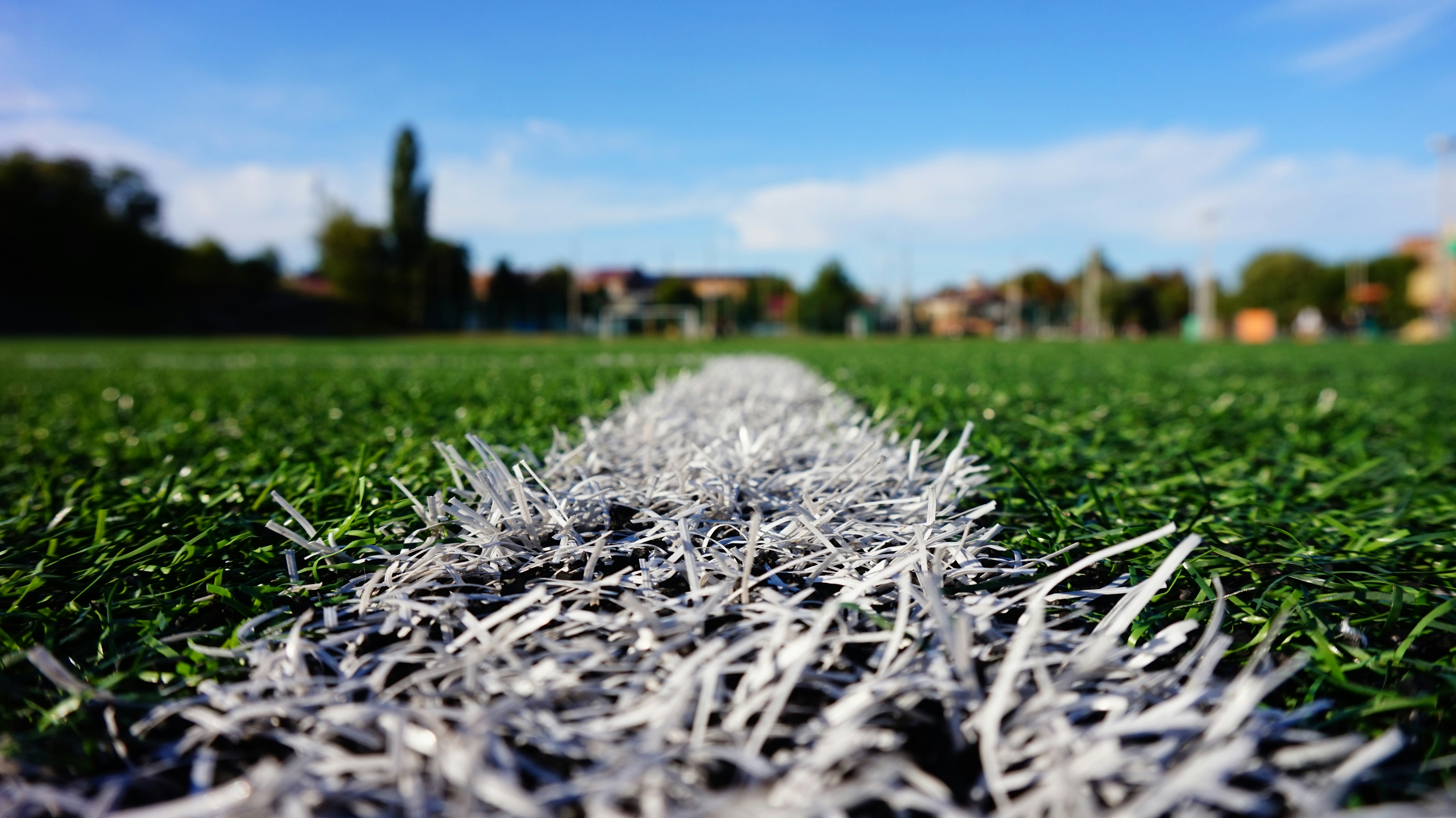 The Long White Line: Center Field Perspective