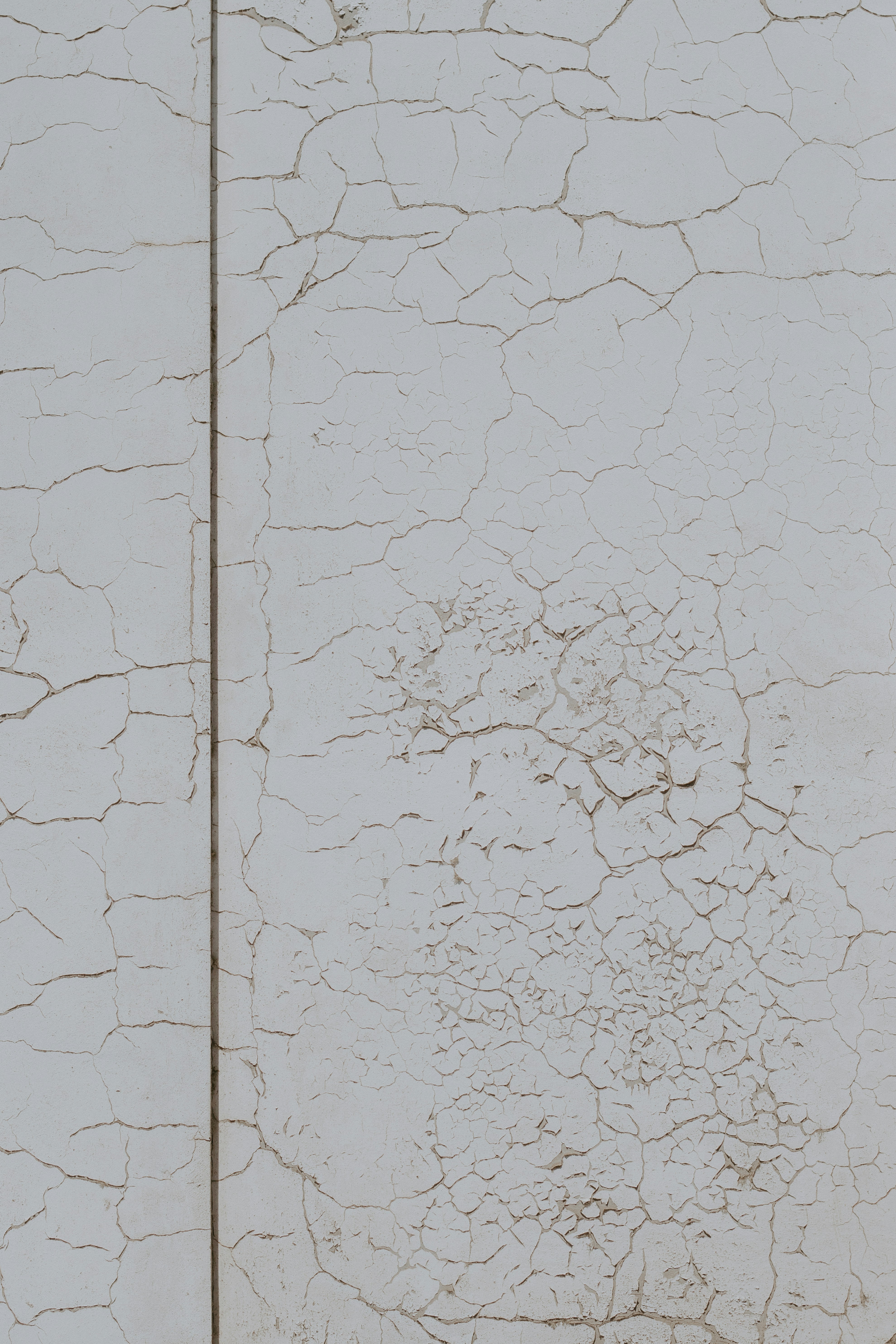 Cracked Whitewall: A Quiet Portrait of Weathered Texture