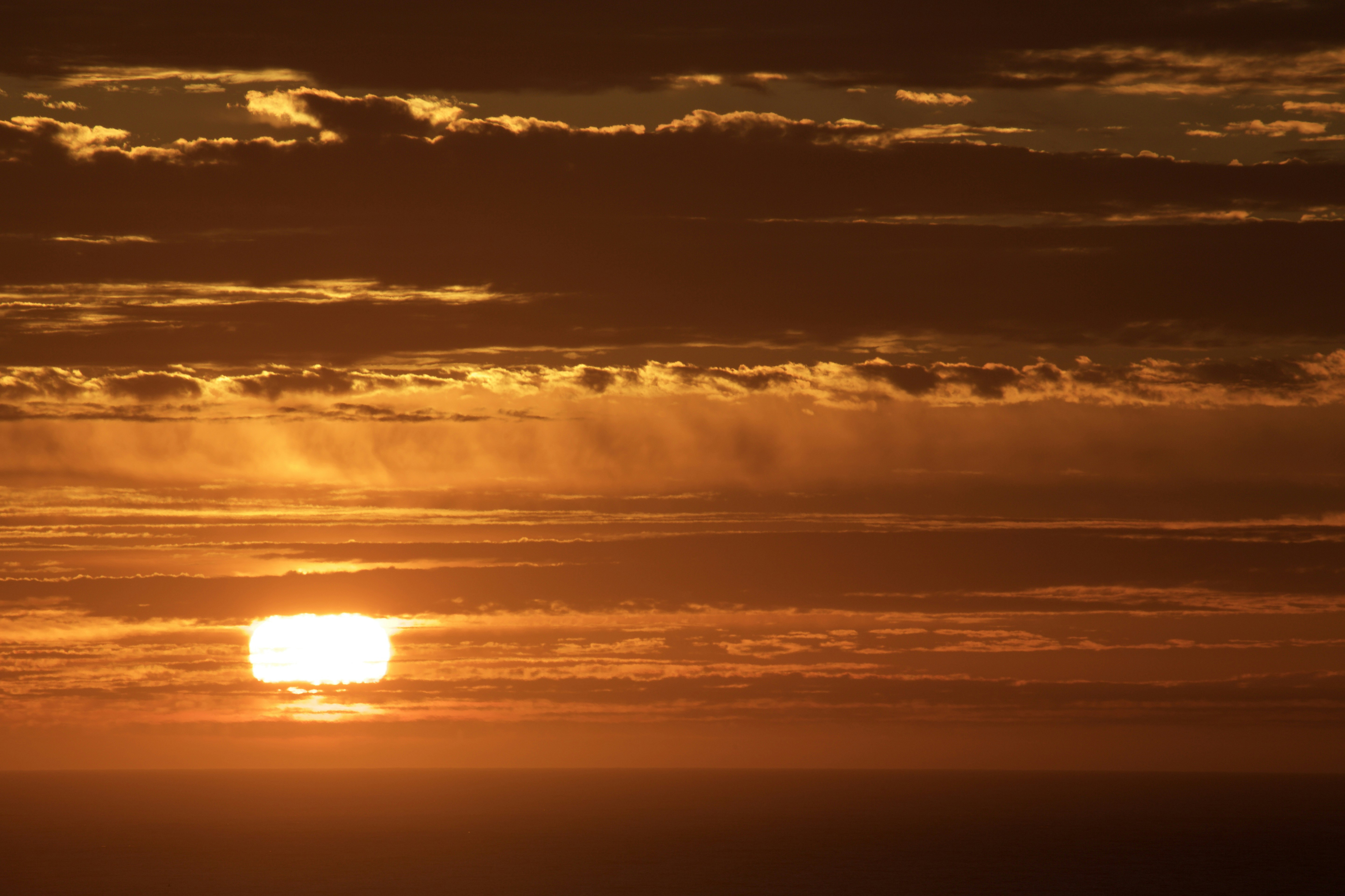 Sunbound Horizon: A Quiet Descent into Dusk