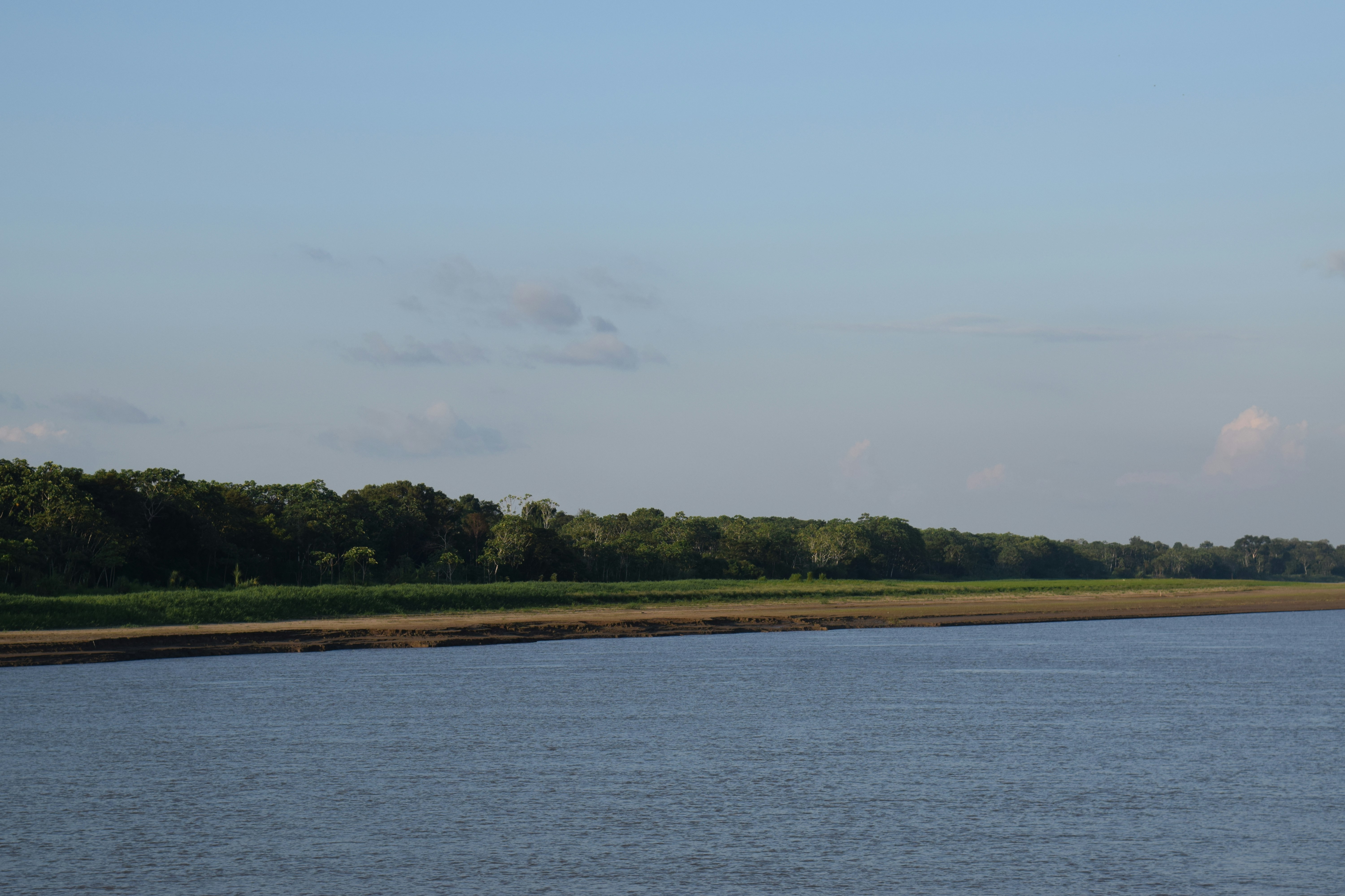 Afterglow on the Riverbank