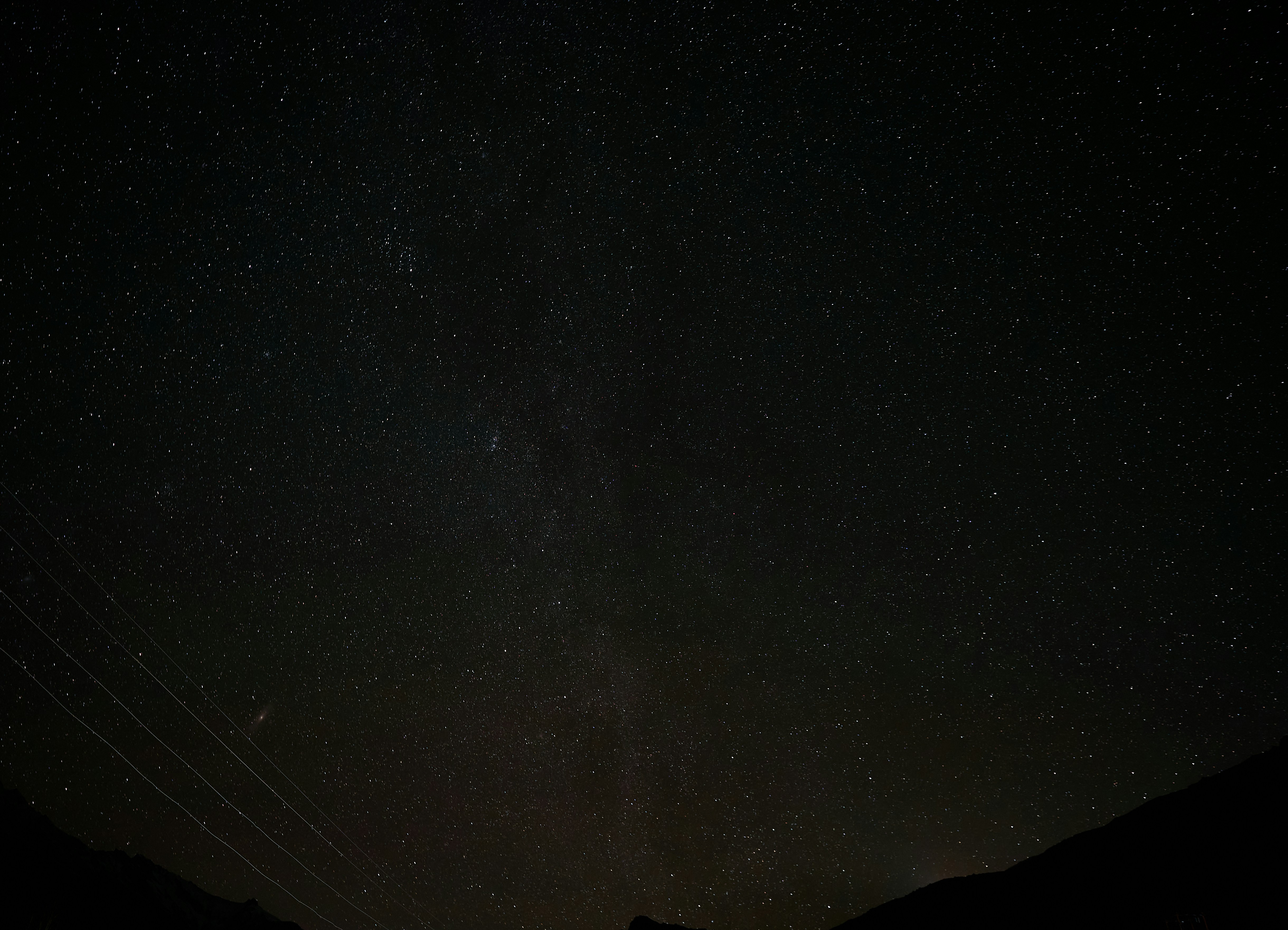 Milky Way Veil over Silent Hills
