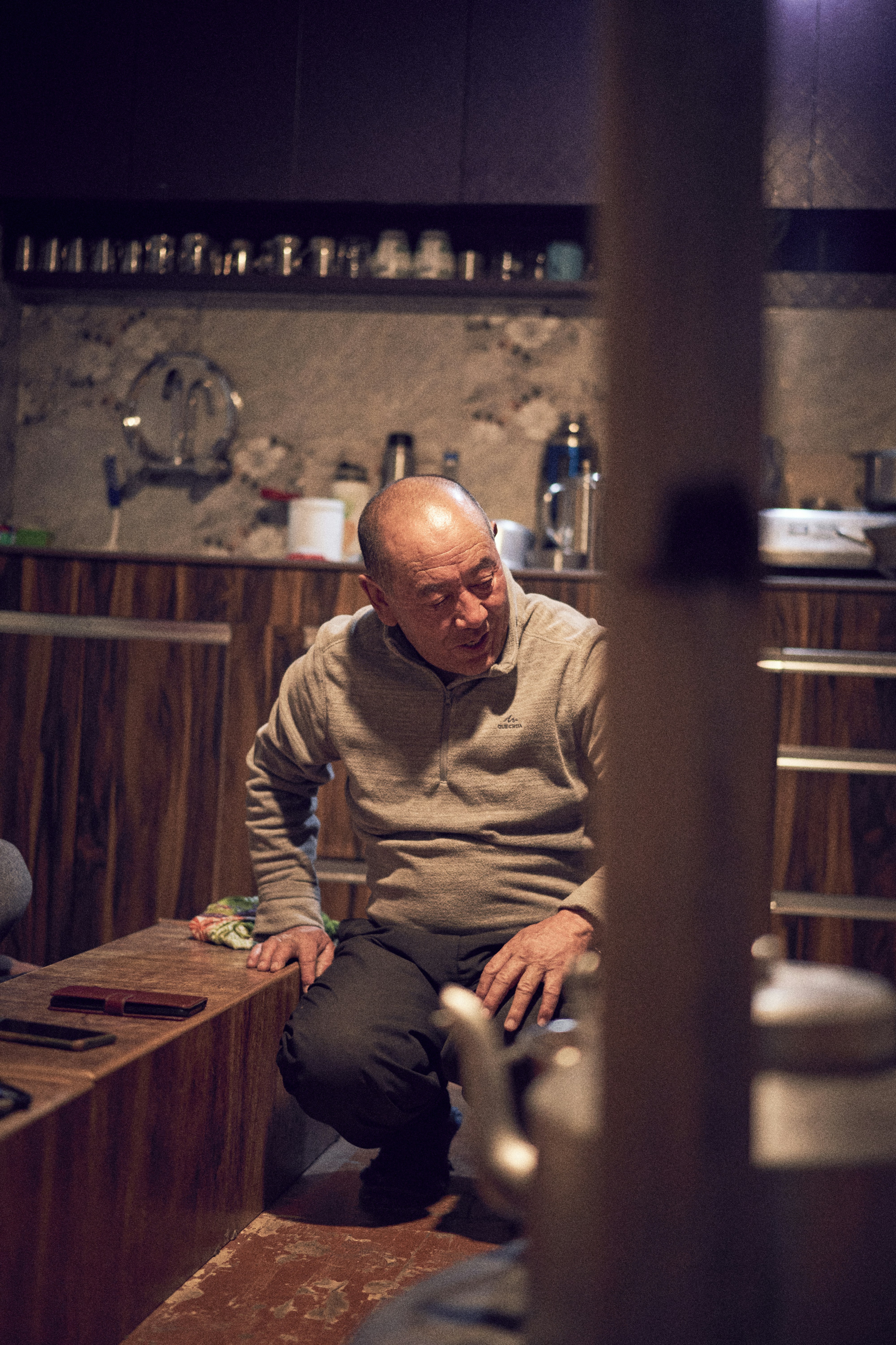 Talk at the Bar: Quiet Moment on a Dimly lit Evening