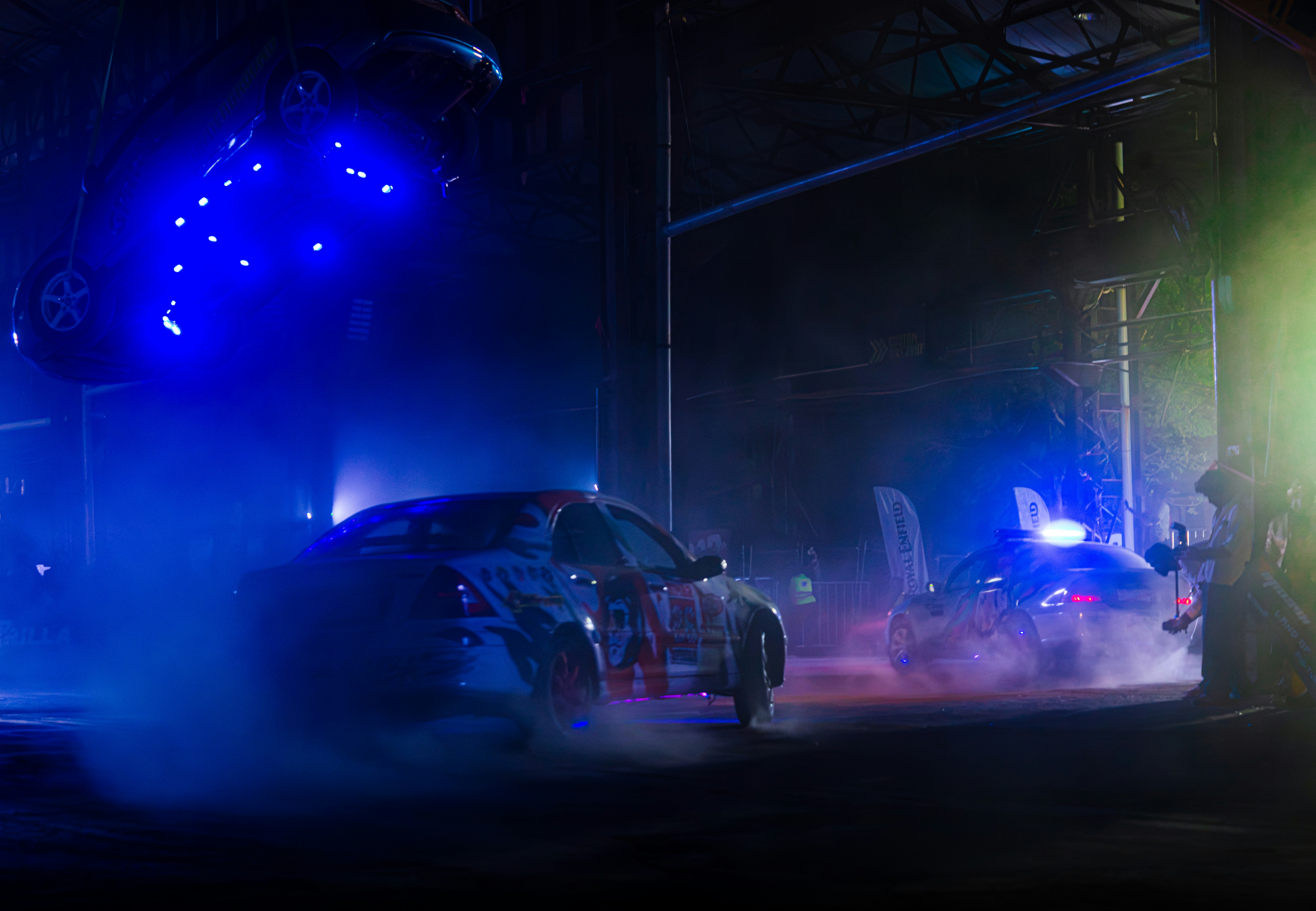 Smoke, Spotlight, and Speed: A Neon Night Inside the Arena
