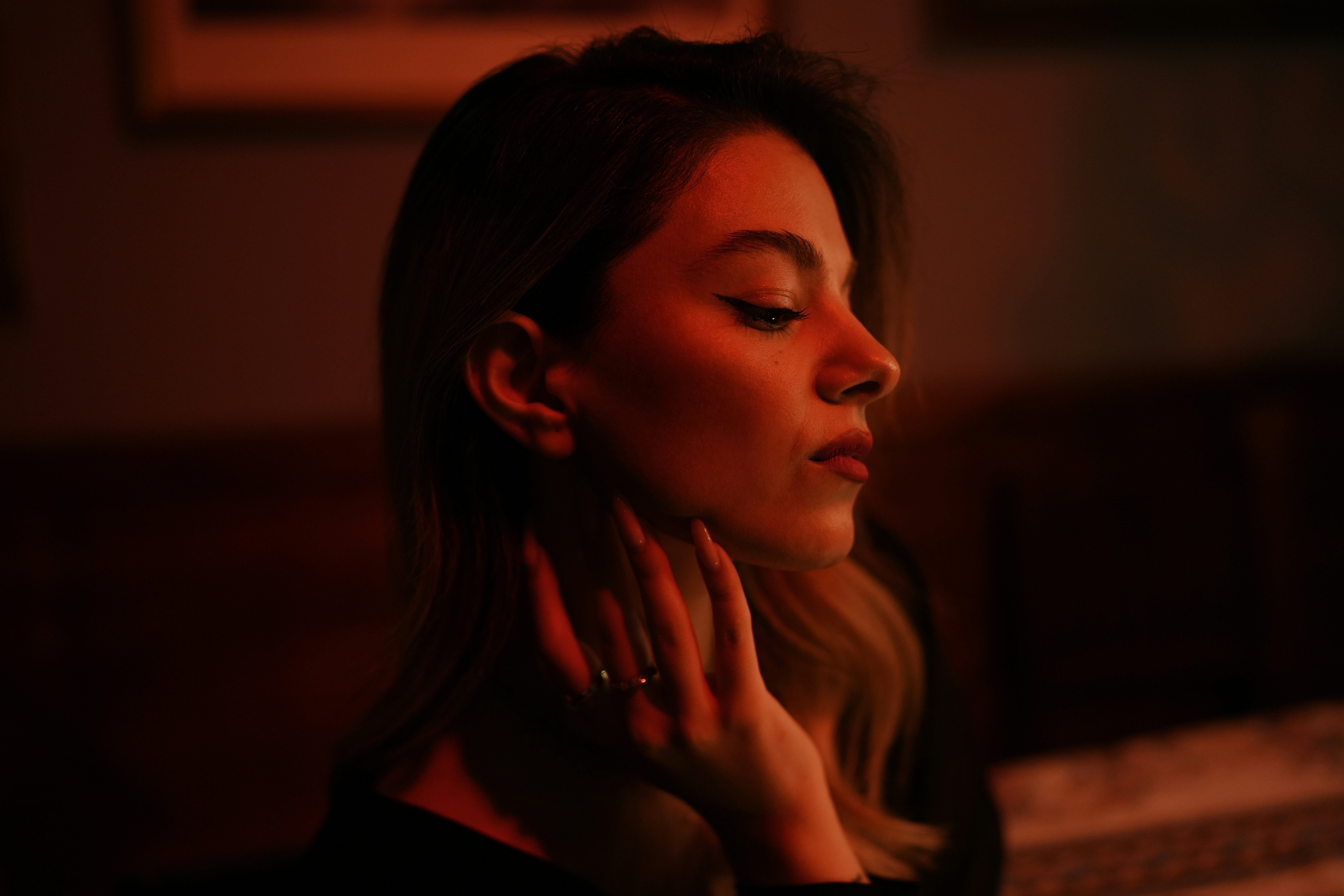 Quiet Contemplation in Low Light