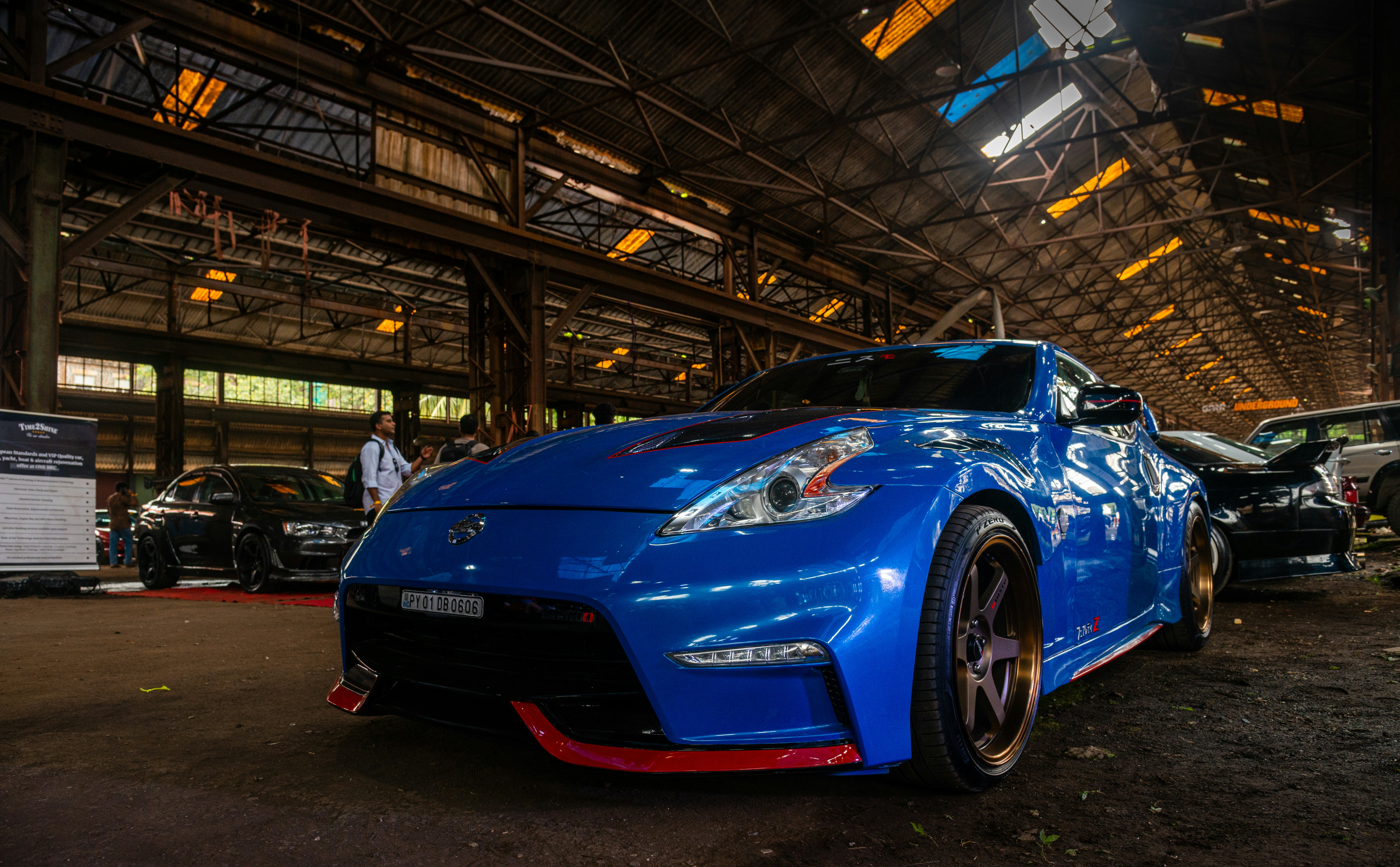 Blue Dragon in the Steel Cathedral