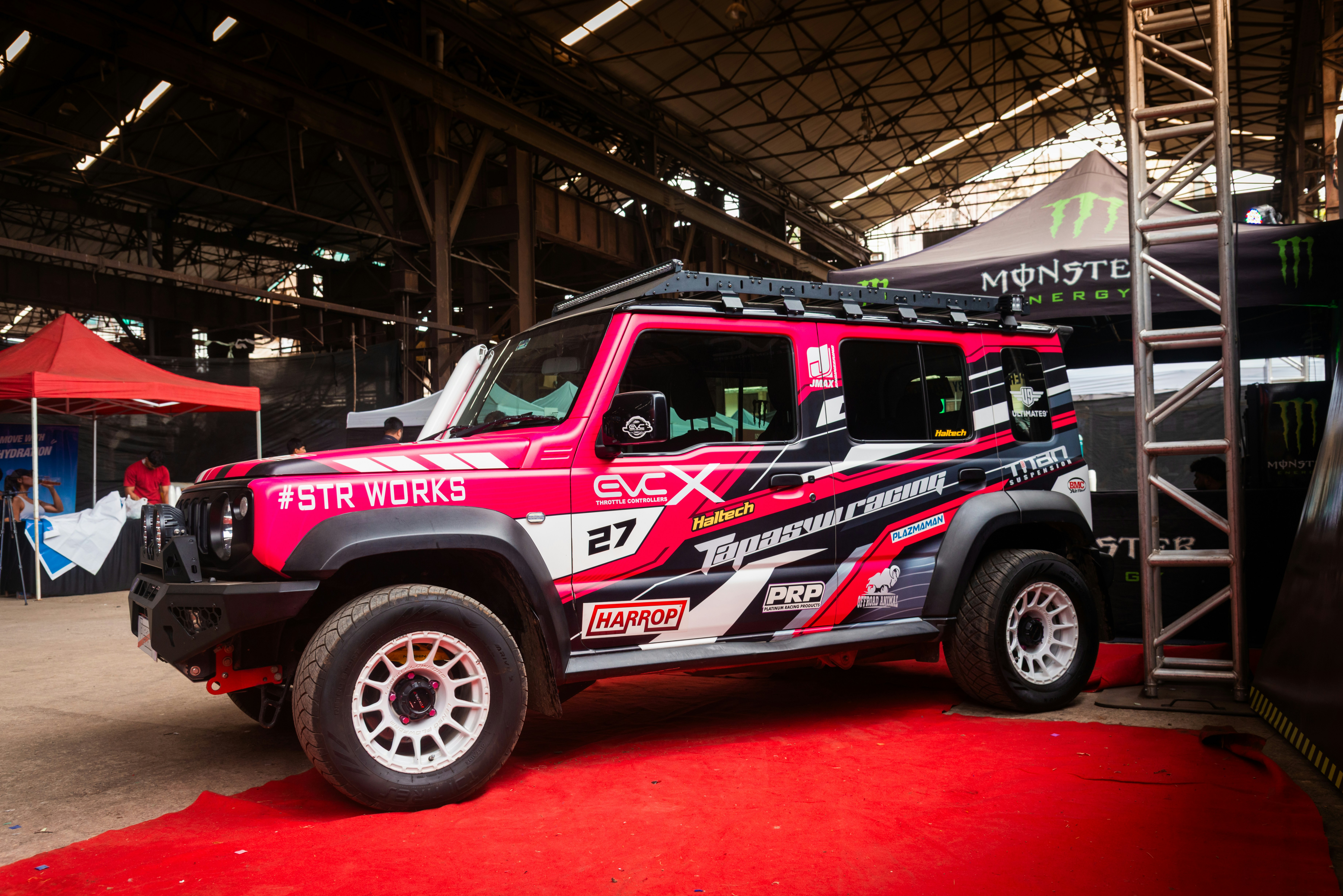 Racing Beast on Red Carpet: The Velociraptor of the Desert Rally