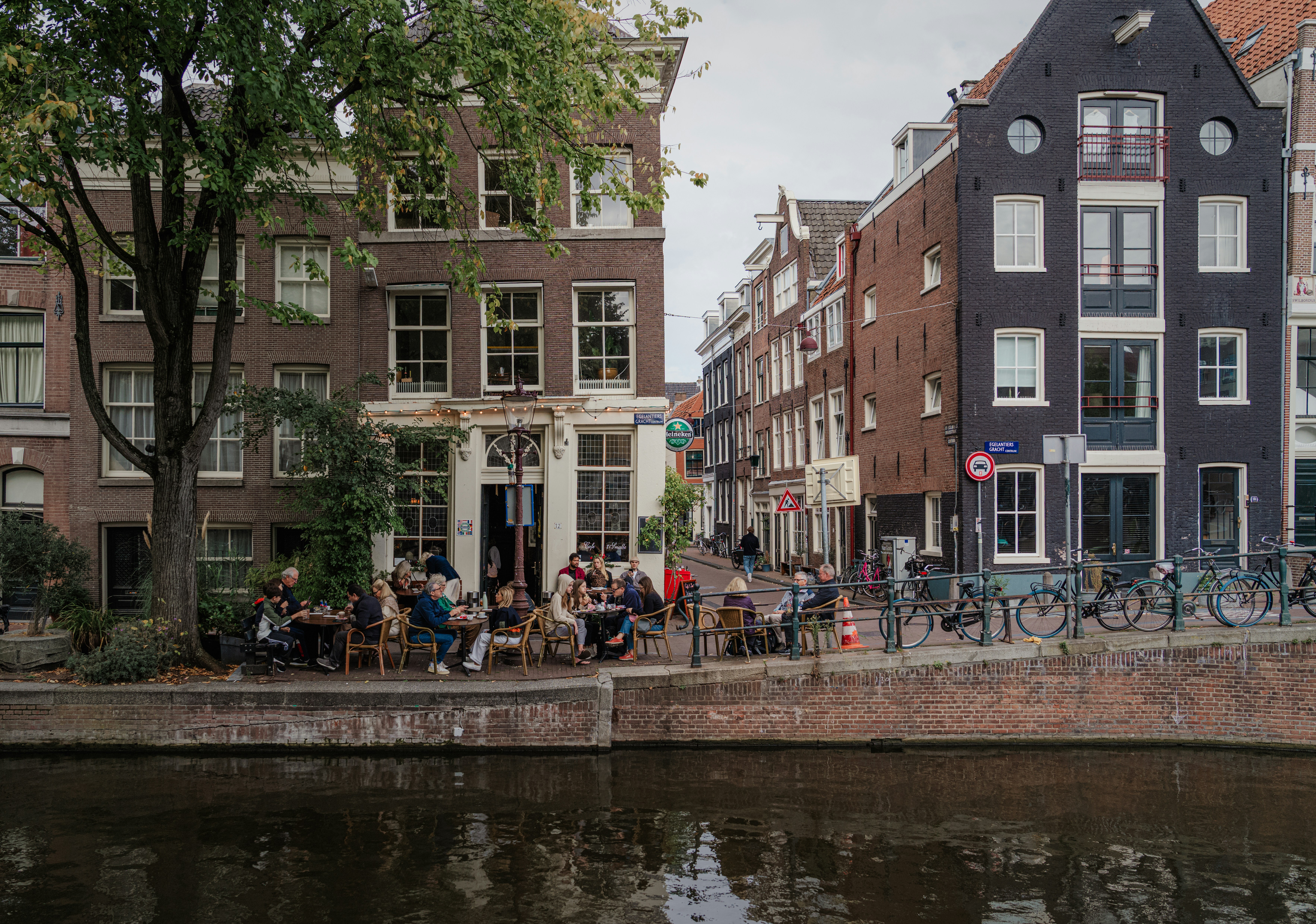 Cafe by the Canal: A Quiet Corner of Amsterdam Life