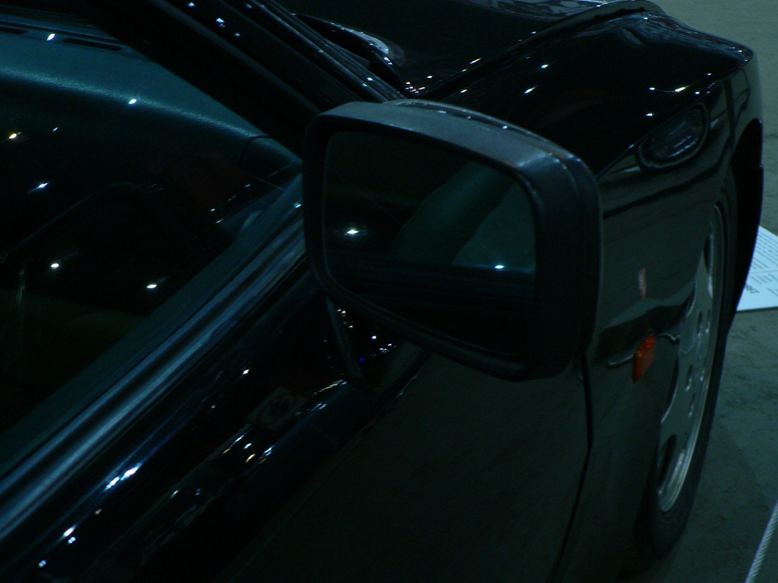 Shadowed Side Mirror: A Glimpse of Nighttime Refinement