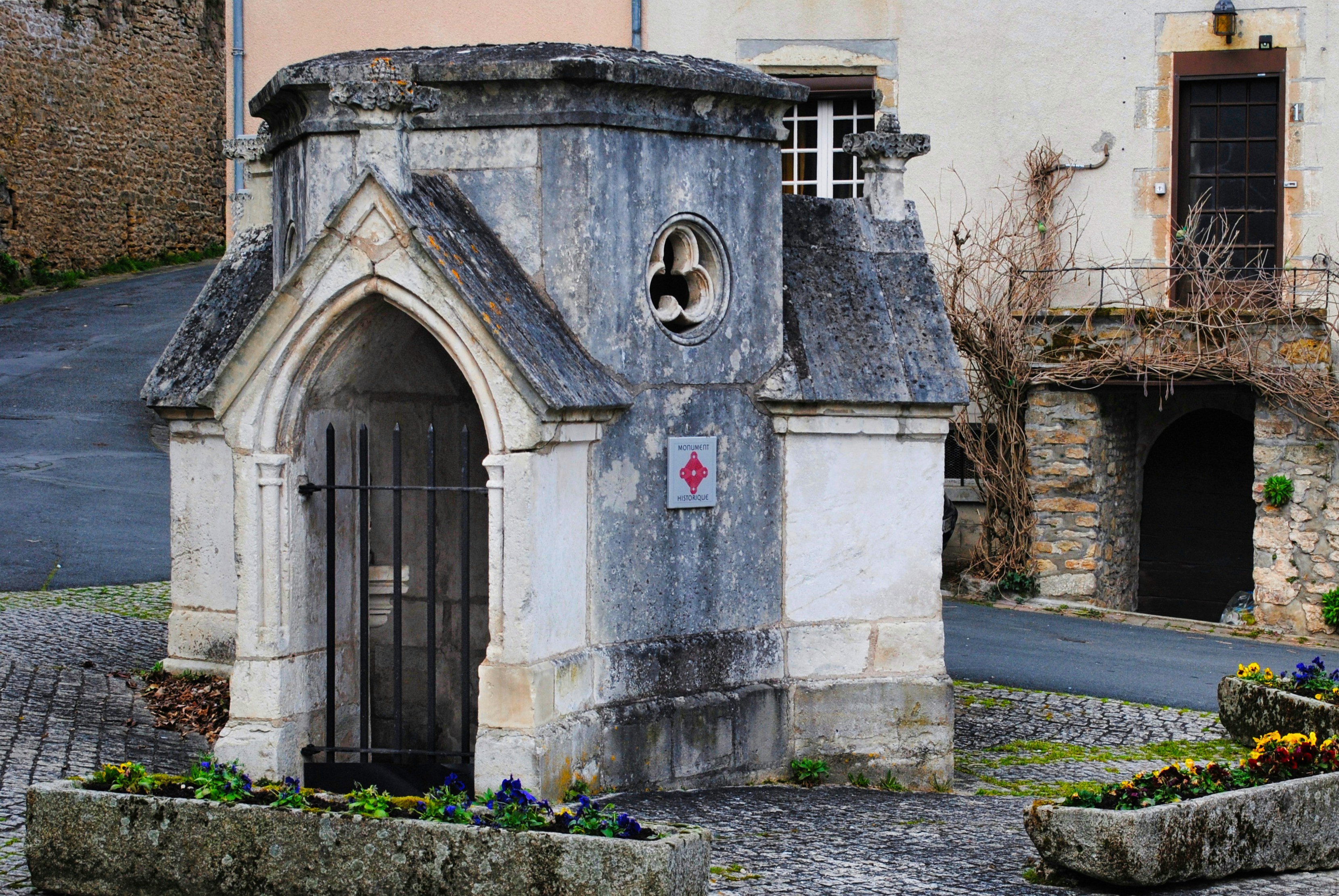 Arquitectural Chapel in a Quiet Village Courtyard