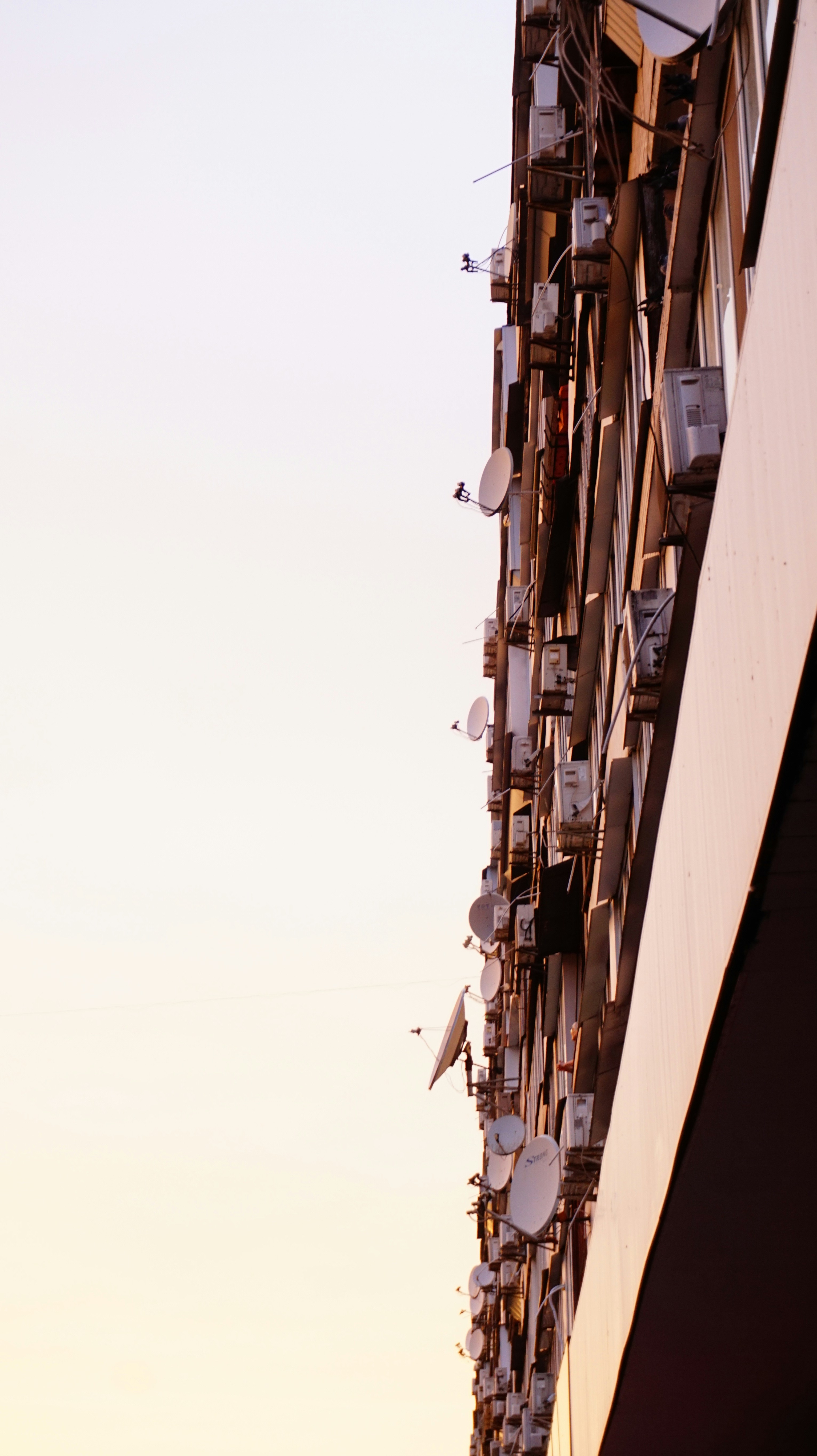 Rooftop Densities: A Vertical City of Dishes and Ducts