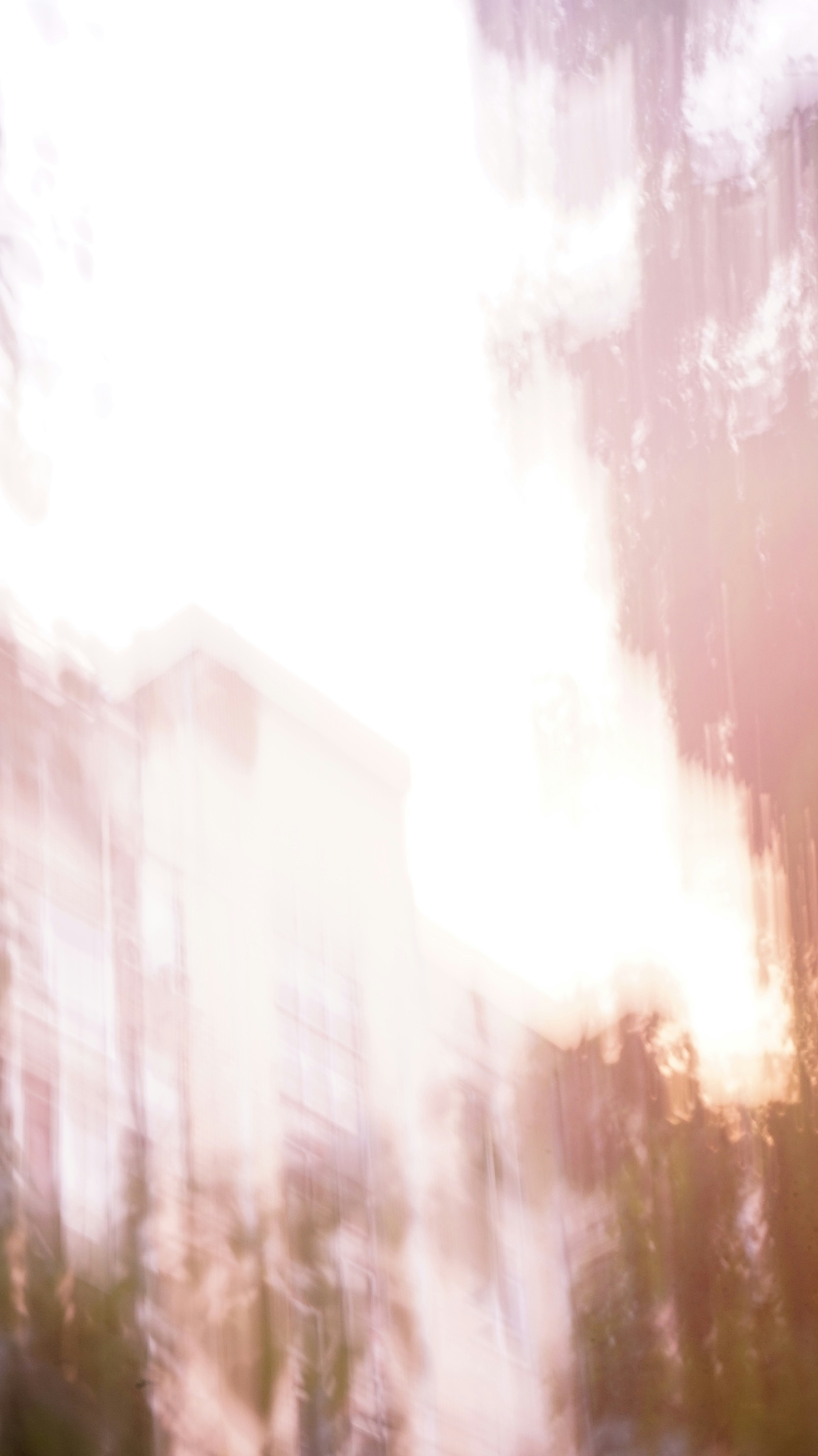 Blinding Light and Blurred Facade