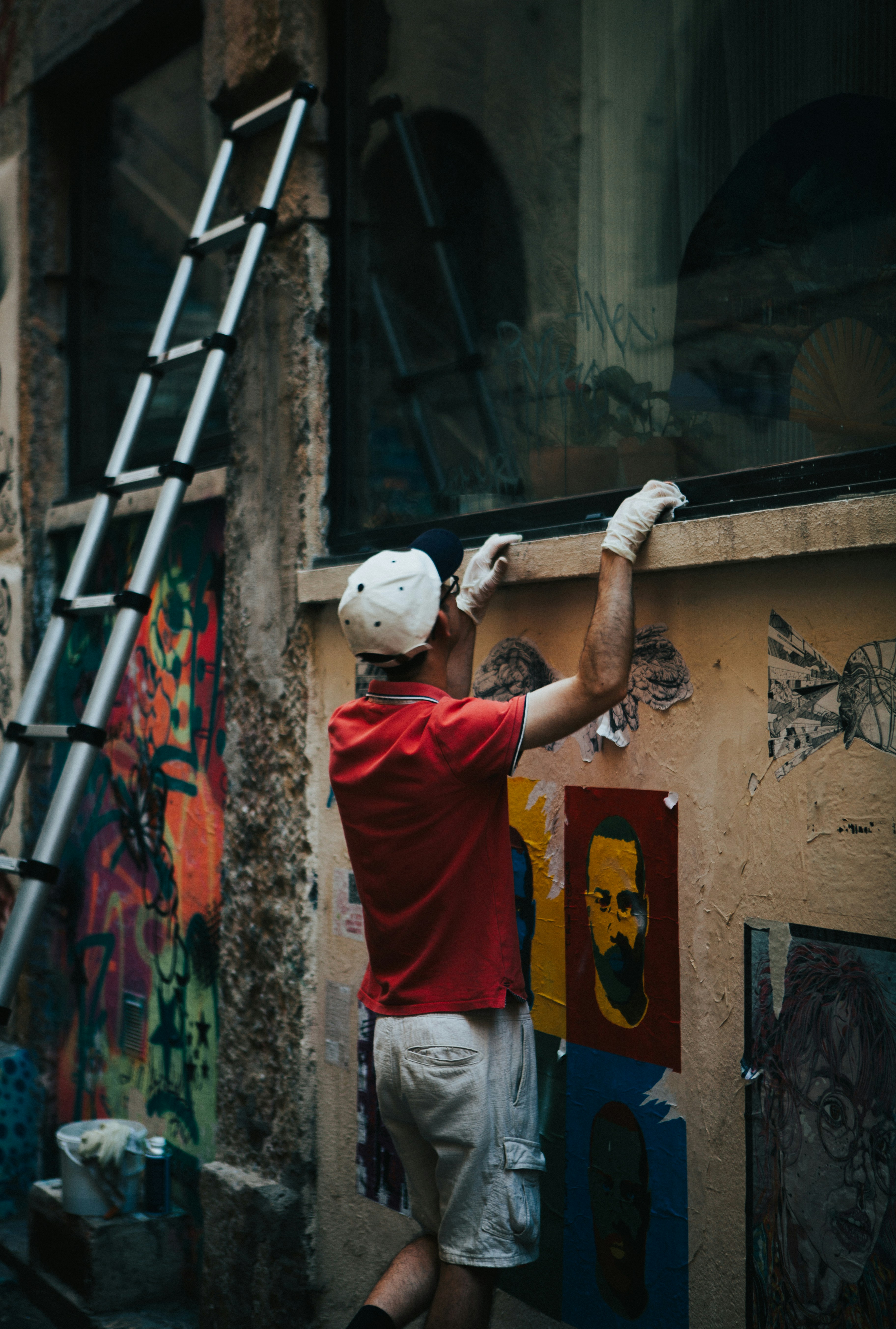 The Gardener of Graffiti: Reaching for a Painted Skyline