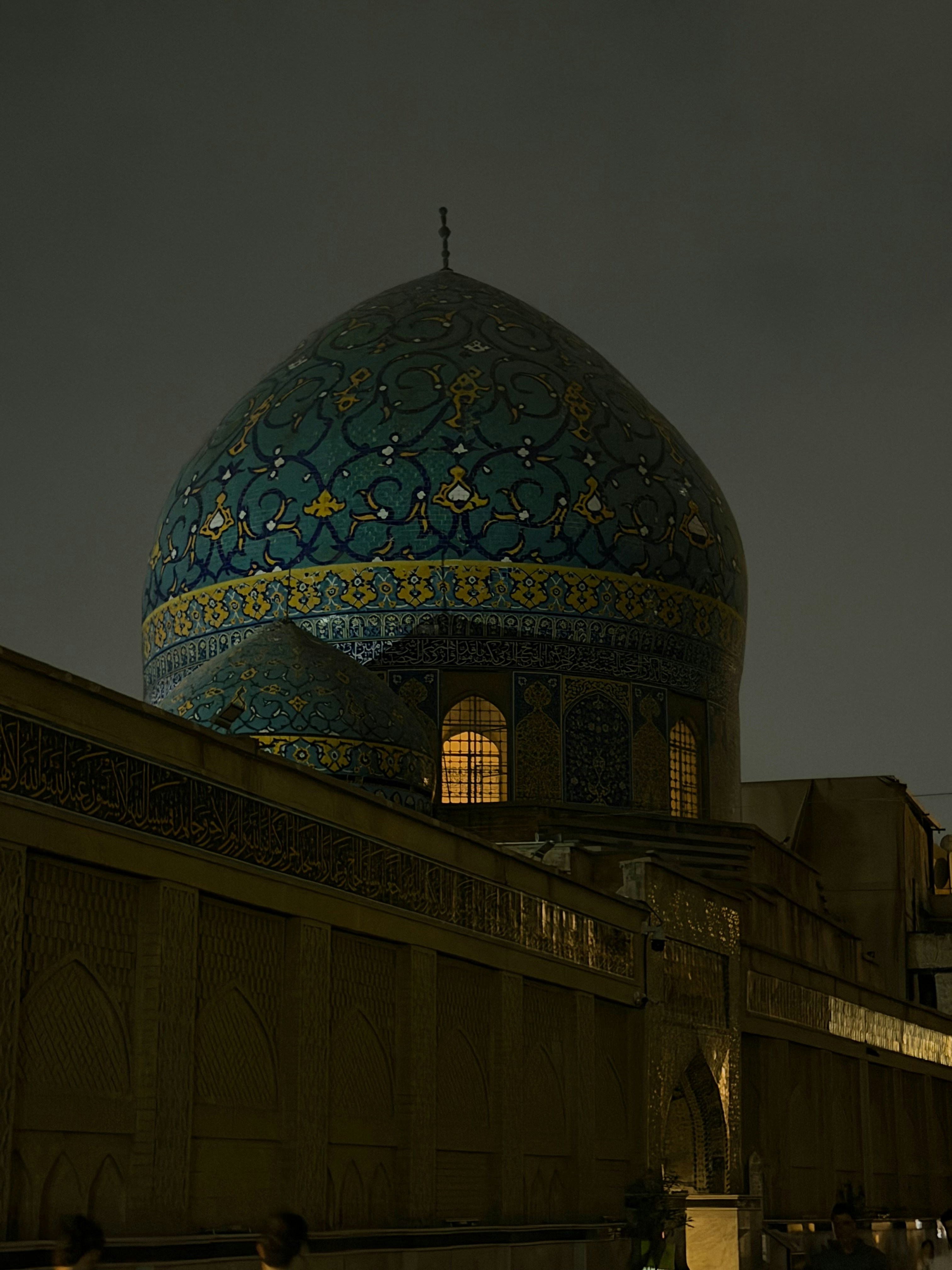 Emerald Dome Under Night Skies