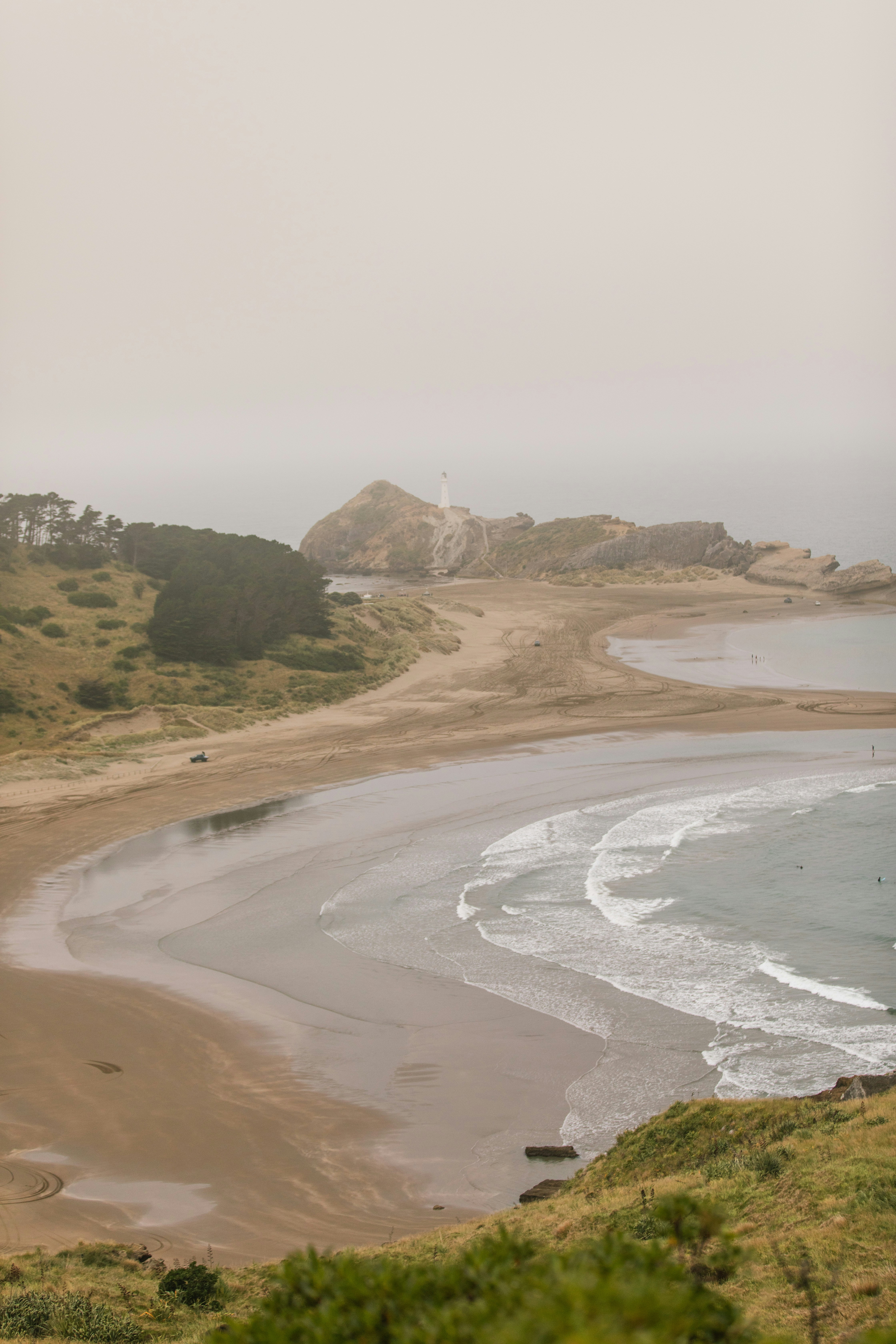Lighthouse Point Along the Quiet Bay