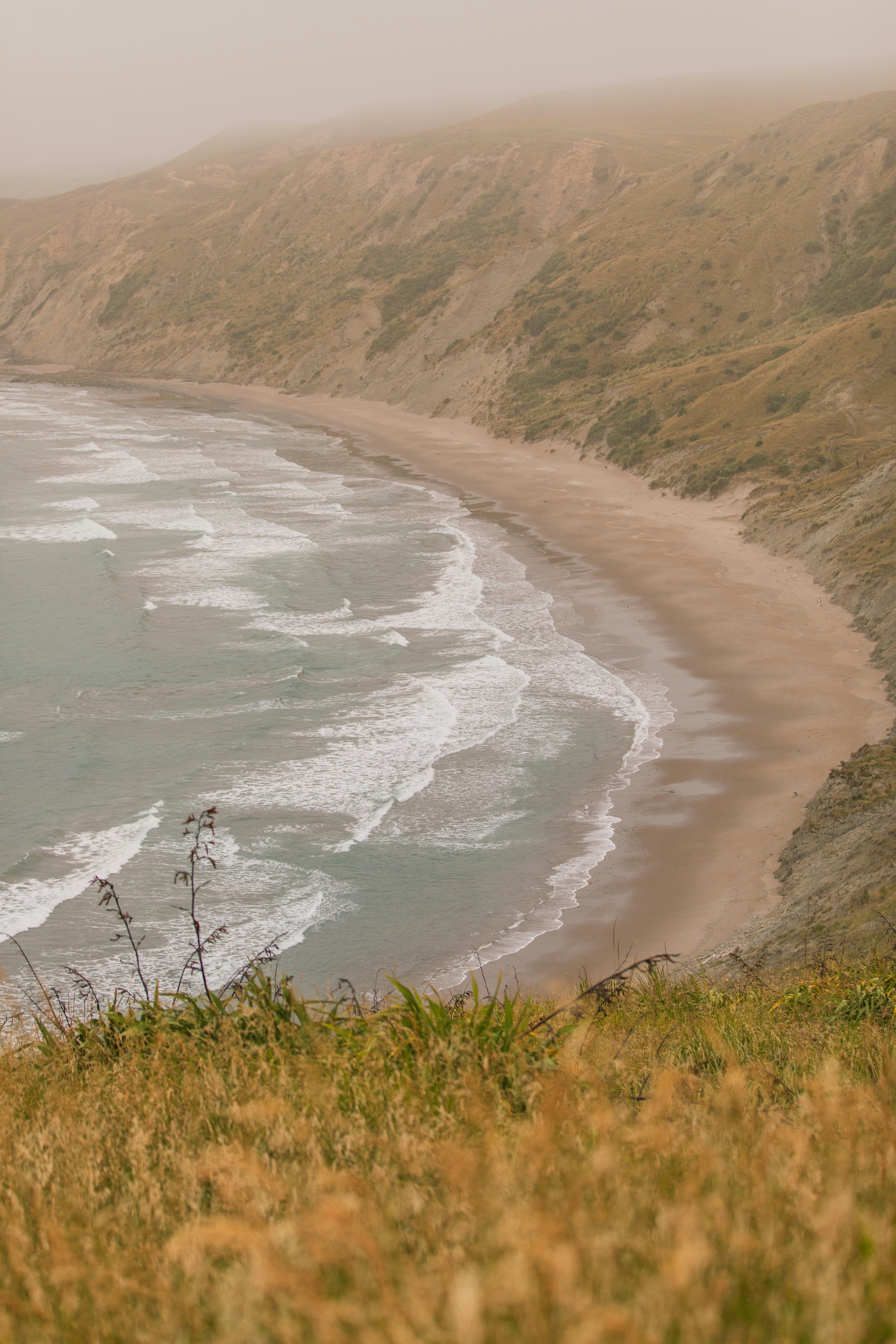 Mist on the Cliffs: A Quiet Coastal Sweep