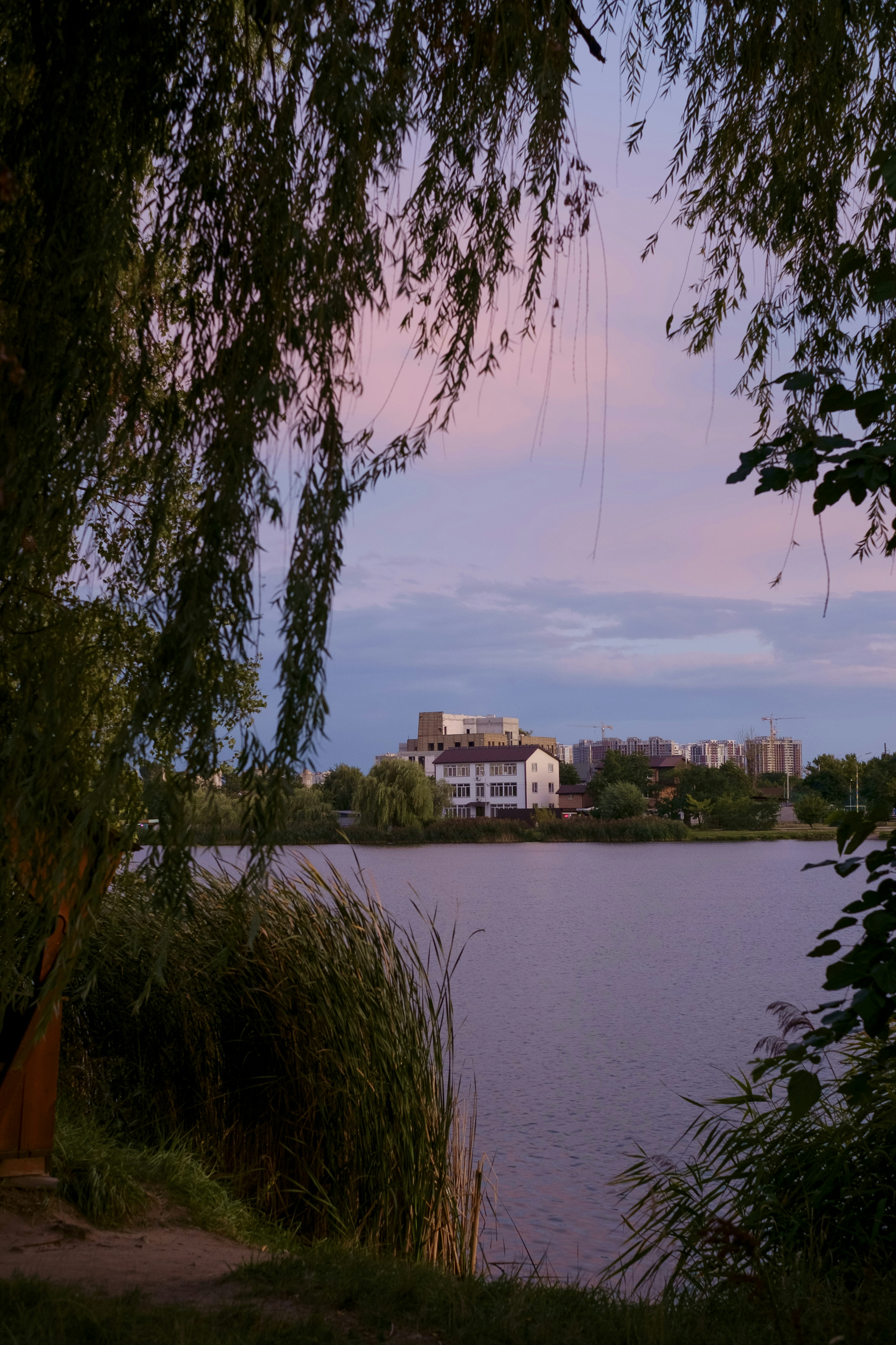 Twilight at the Riverside Campus