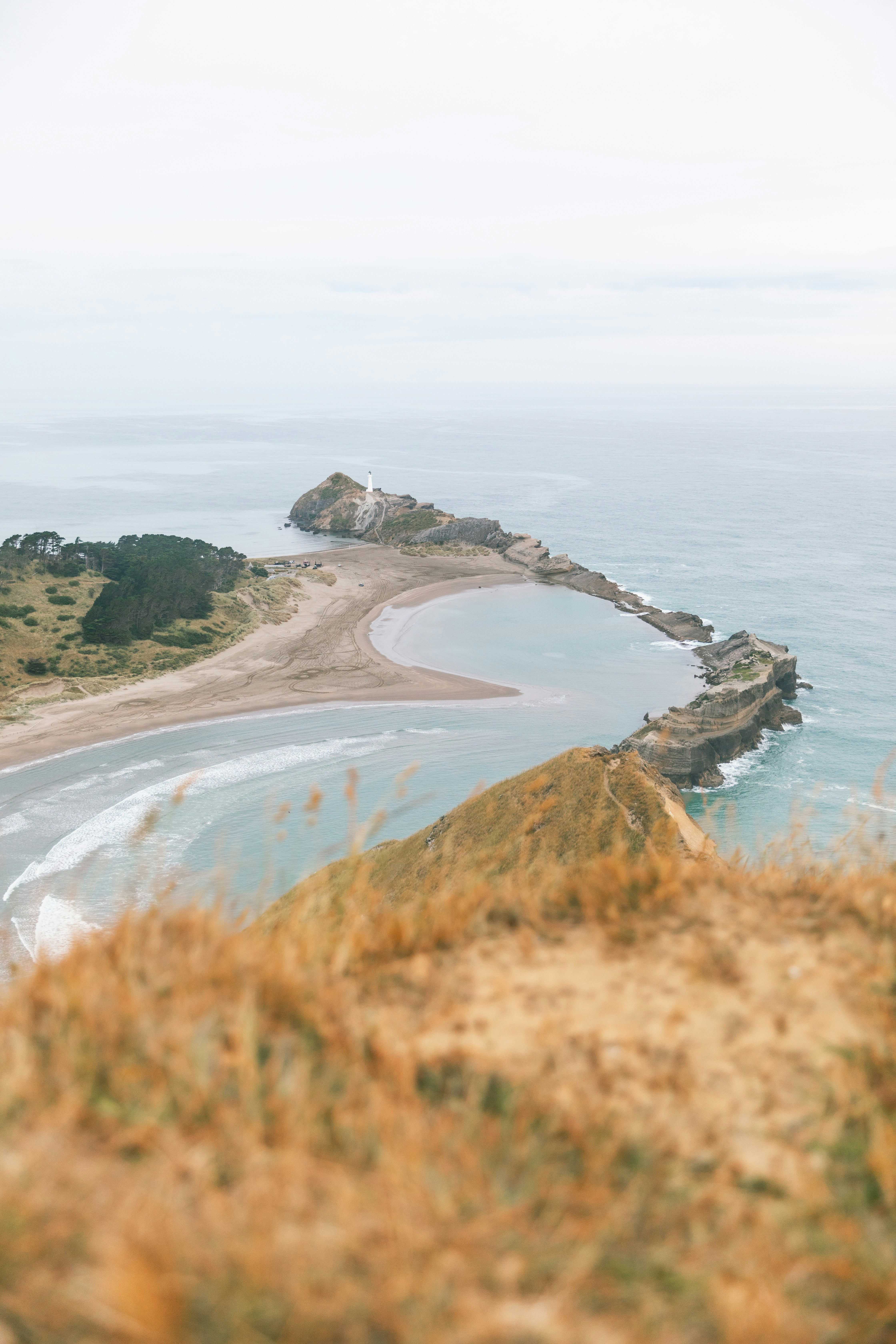 Emerald Cove: A Sandy Channel Between cliffs