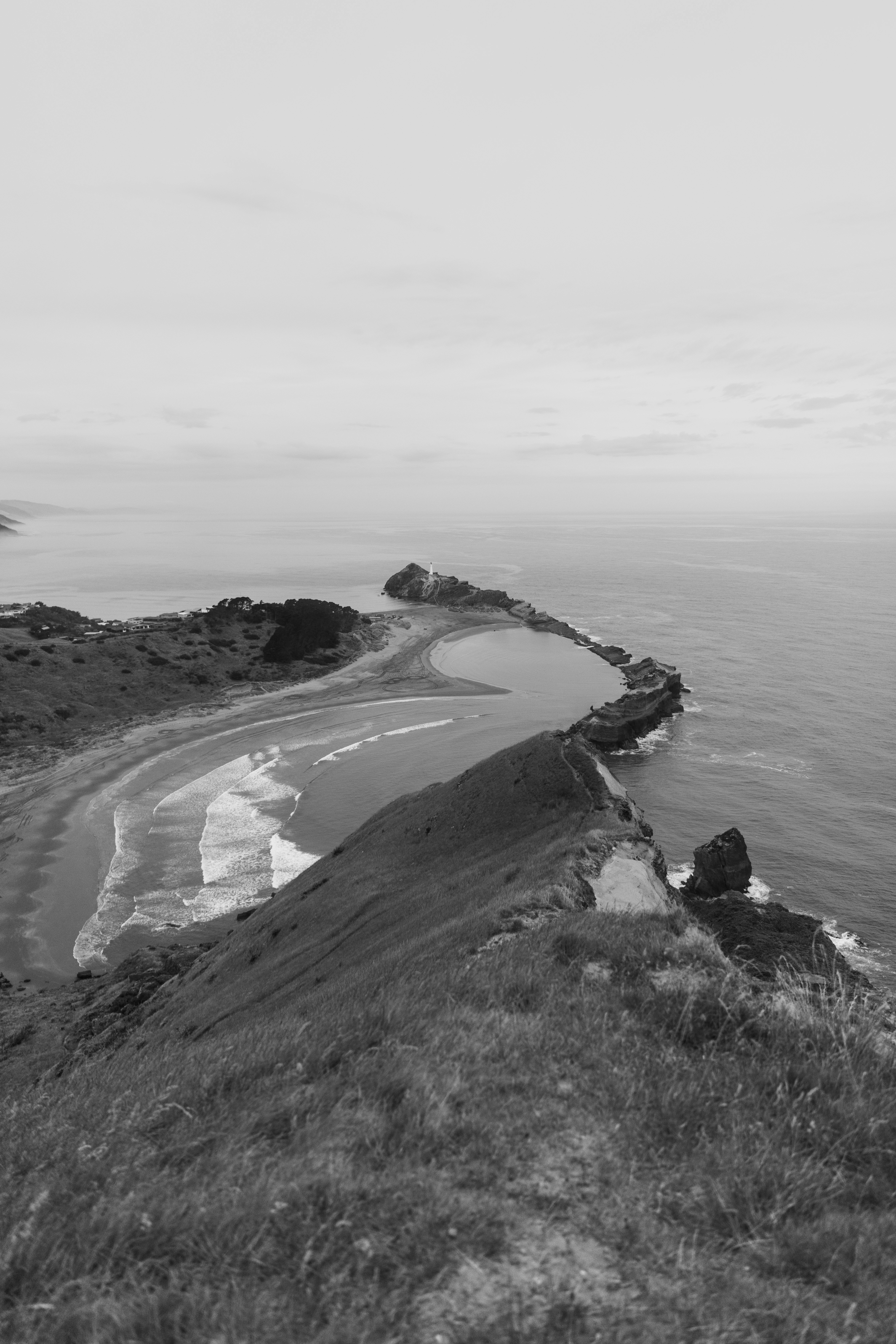 Cliff Path to the Quiet Sea