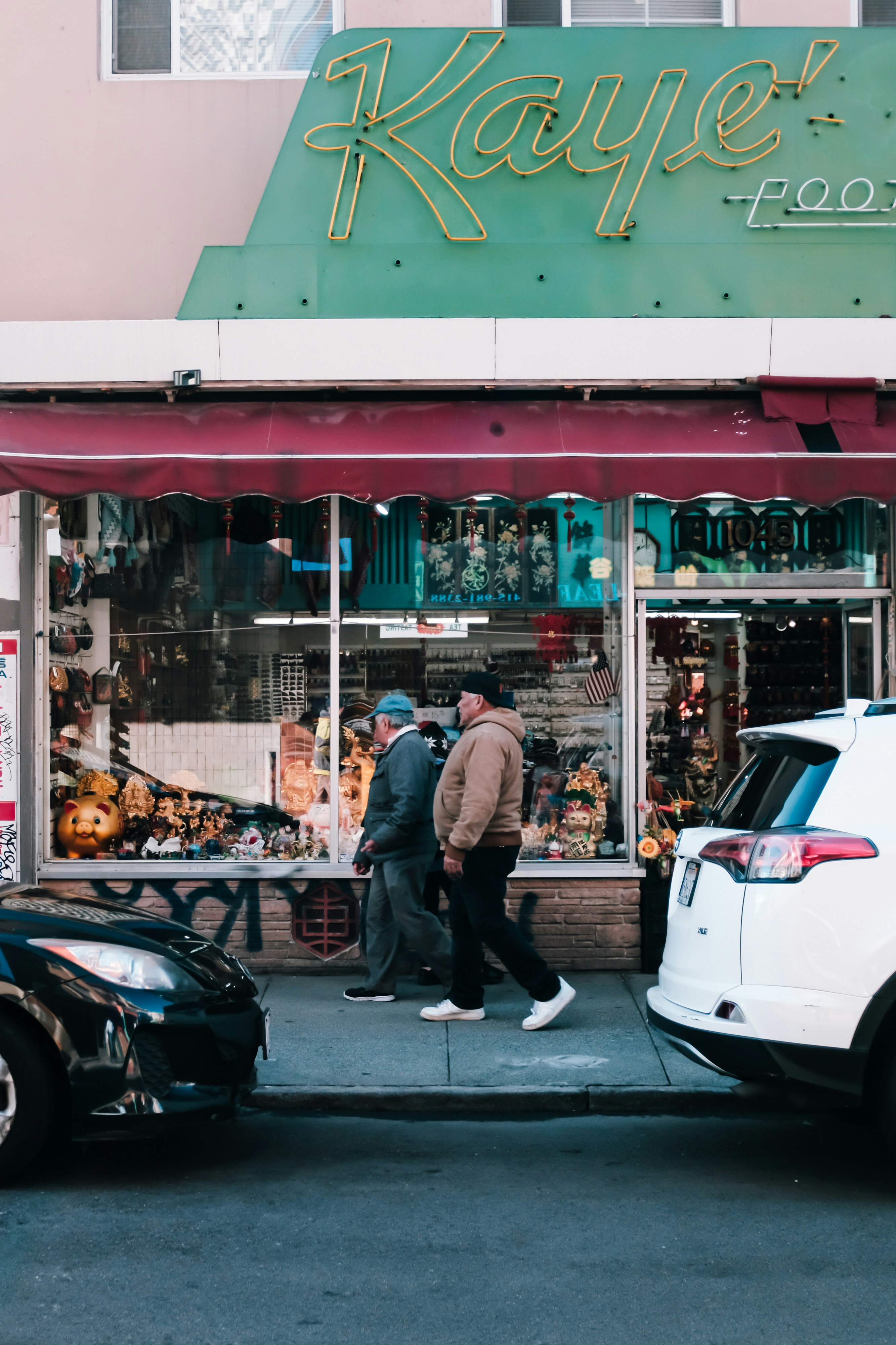 Storefront Parade: A Quiet Walk Past Seasonal Display