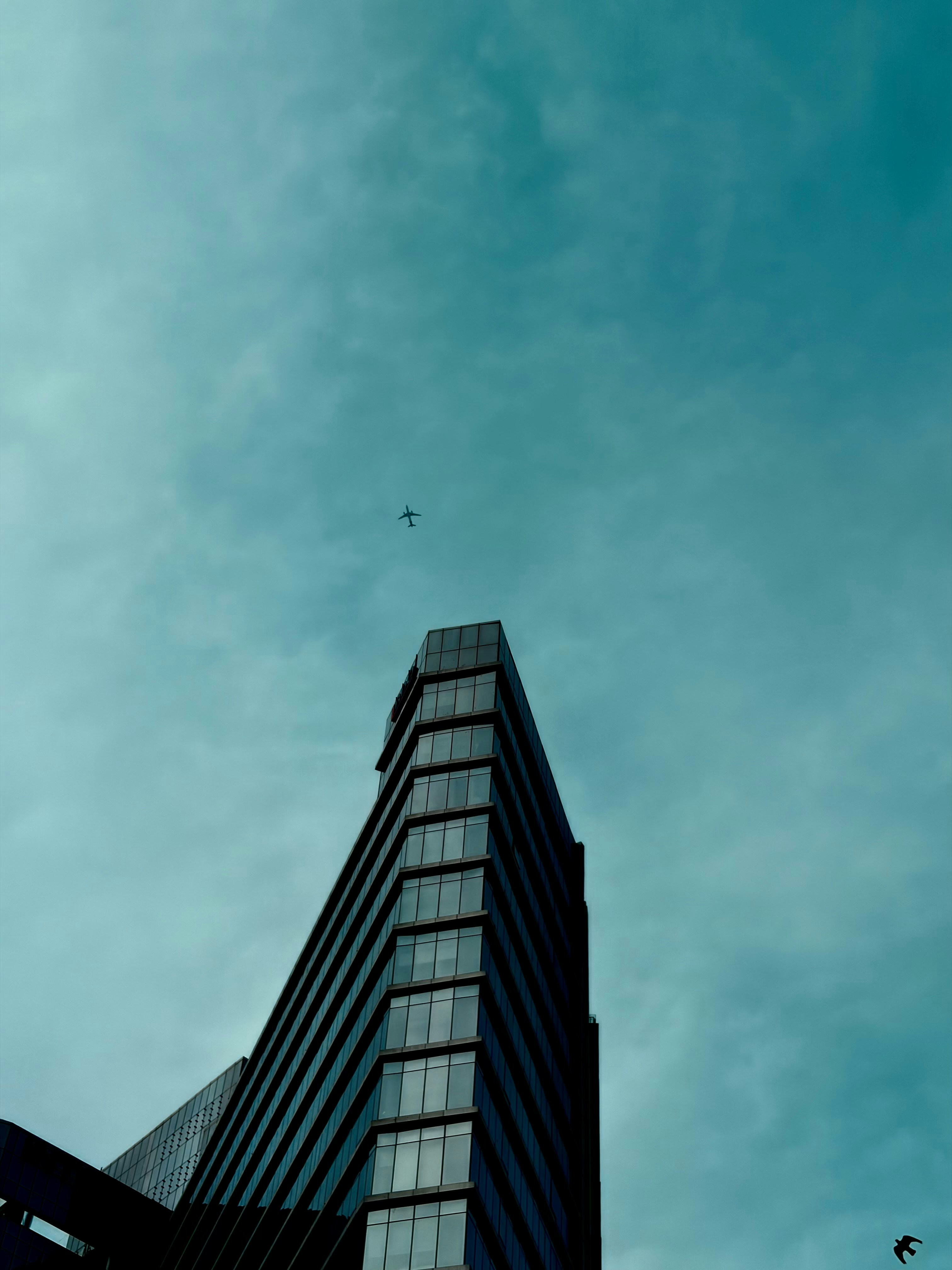 Skyline Ascent: A Tower Reaches Toward an Open Sky