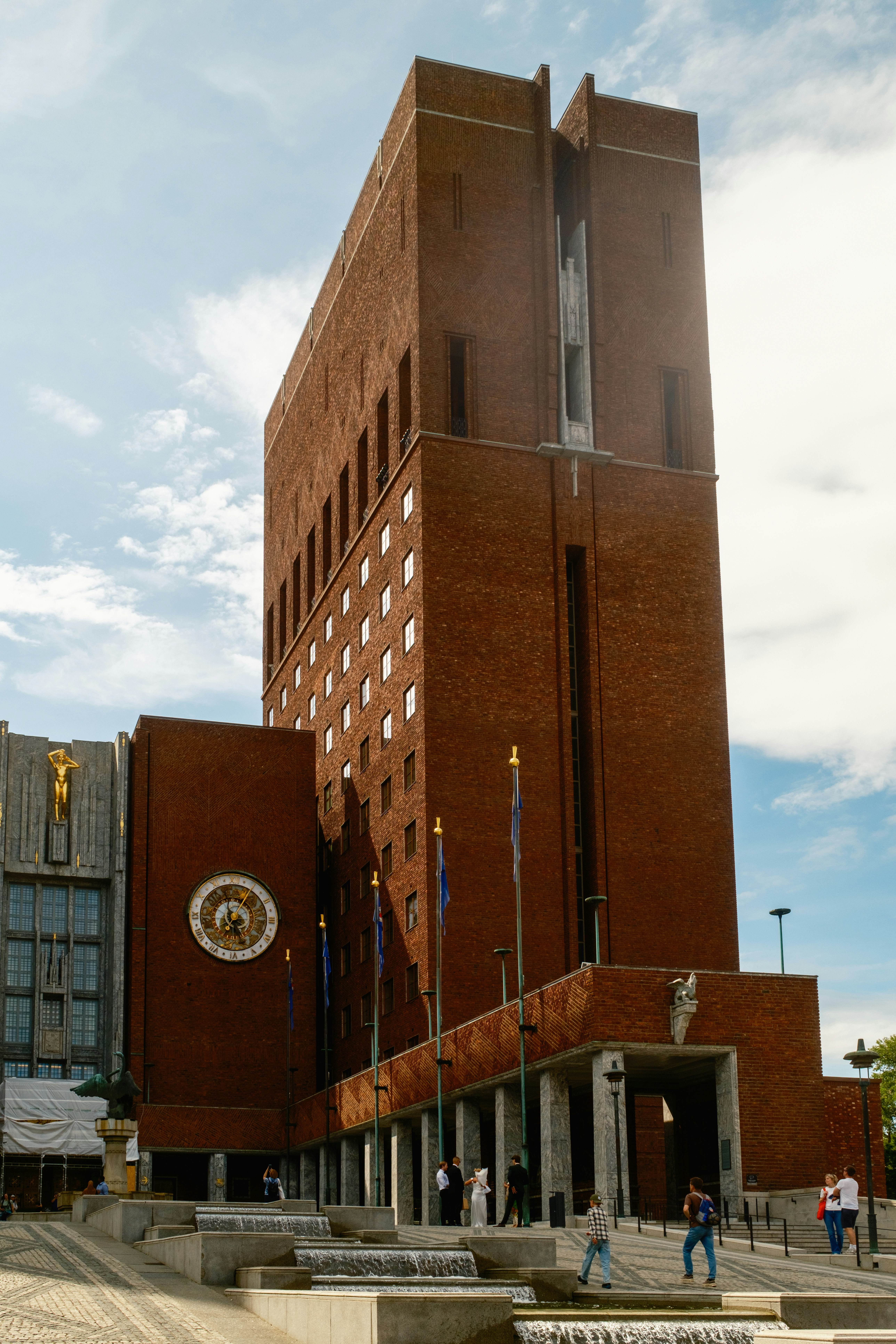 Brick Tower of Time: A Public Face Reaching Toward the Sky